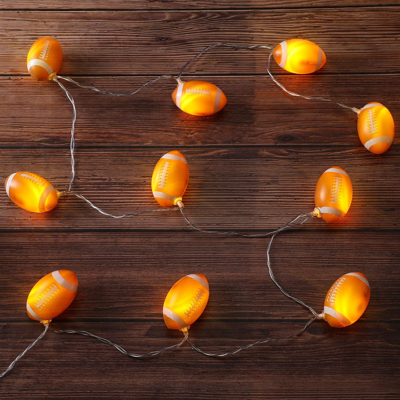 Amazon.com: Bencailor Sport Ball Theme String Lights Baseball ...