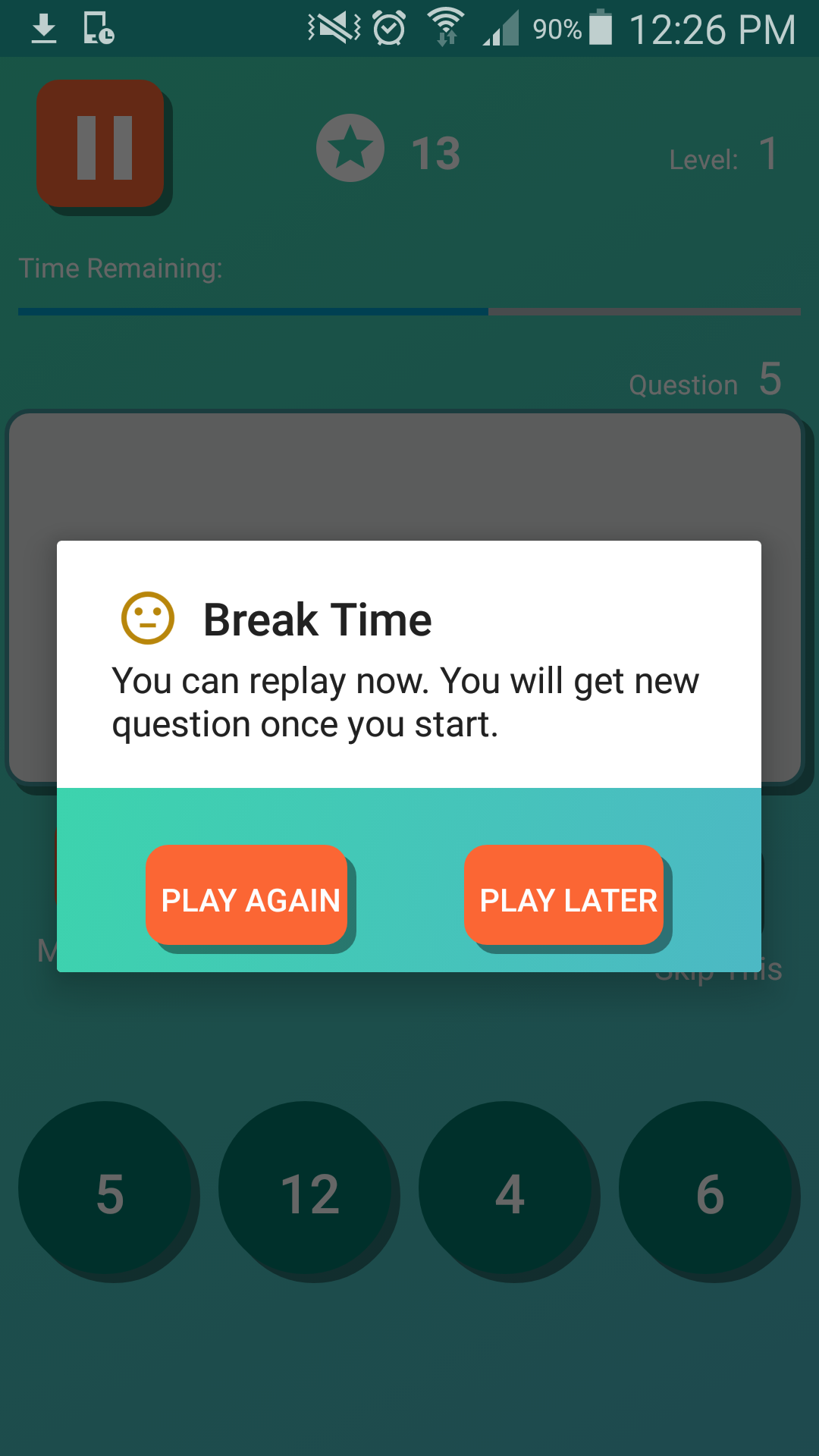 Math Tap - Brain Teasers & Math Quiz - App on Amazon Appstore