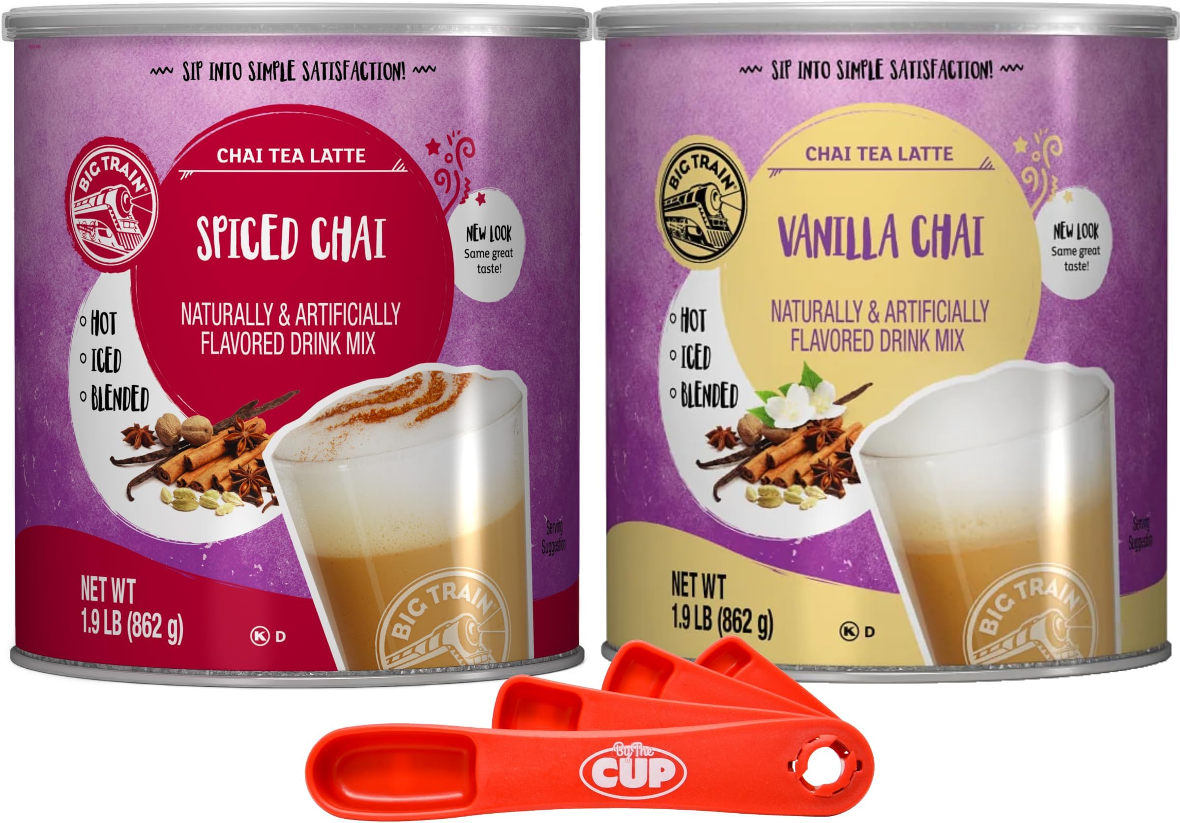 Amazon.com : Big Train Mystic Chai, Spiced, Chai Tea Latte Mix, 2 Lb ...