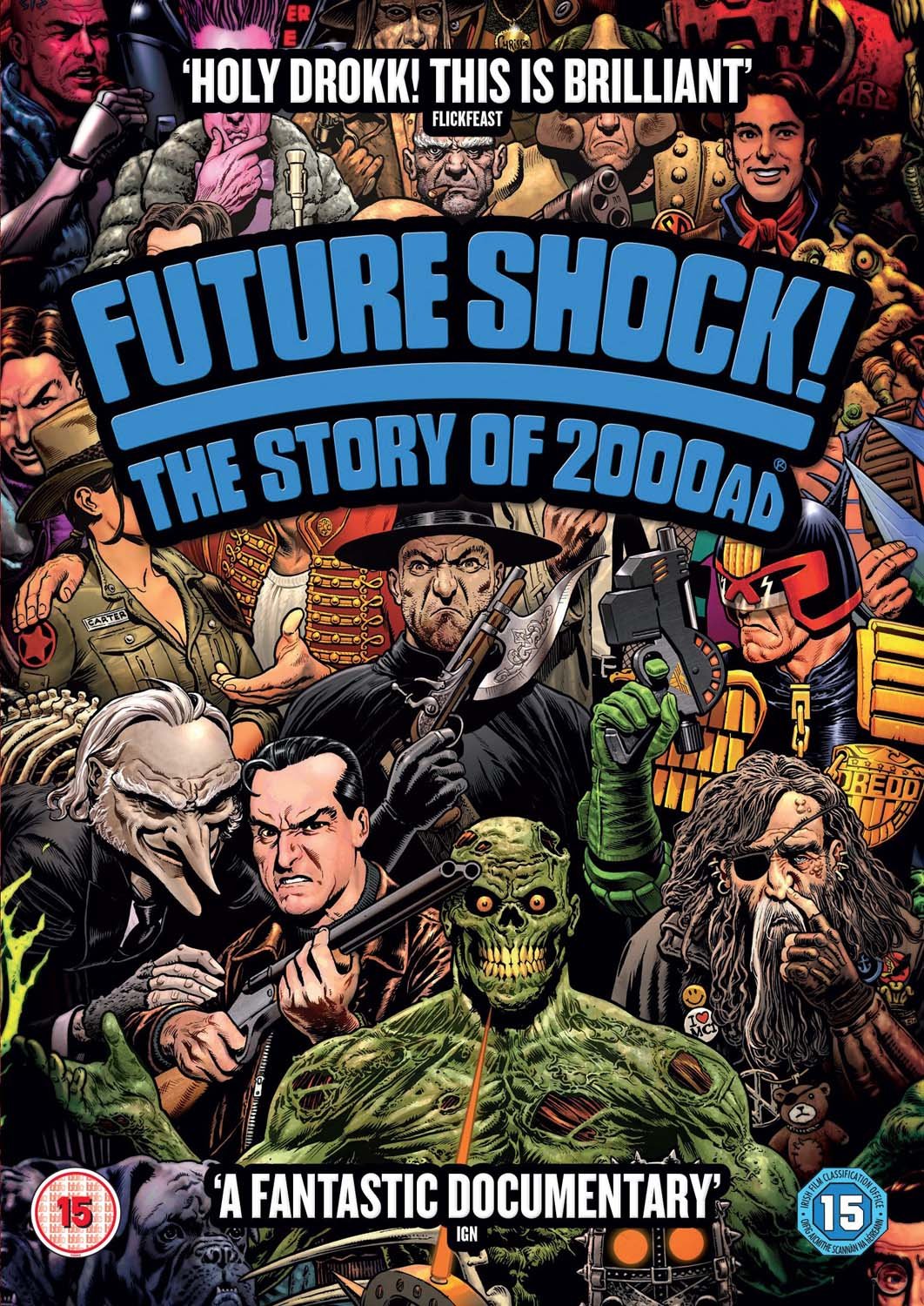 Future Shock! The Story Of 2000 AD [DVD]: Amazon.co.uk: Paul Goodwin ...