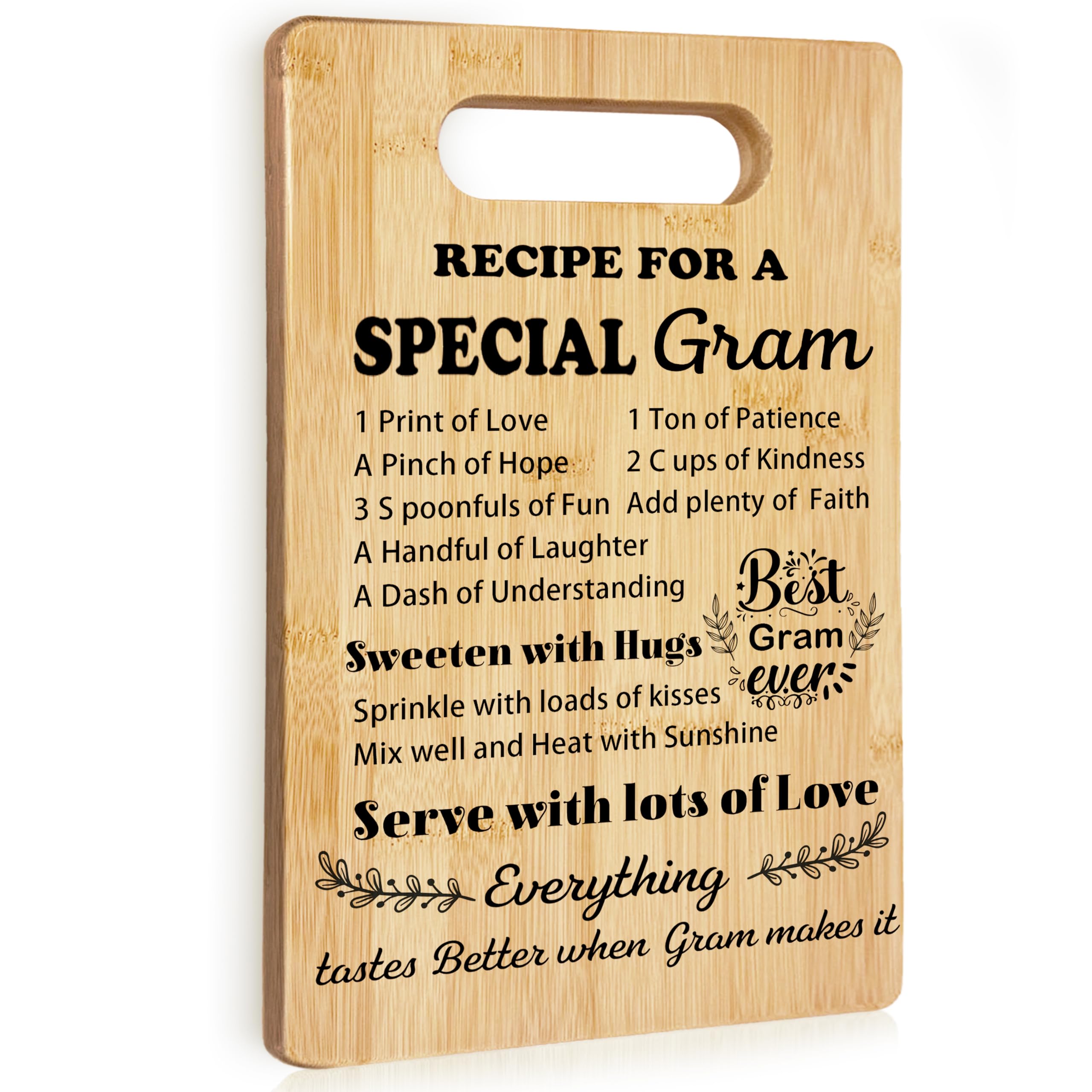 Amazon.com: Gram Gifts, Grams Gifts for Grandma, Grandma Cutting Board ...