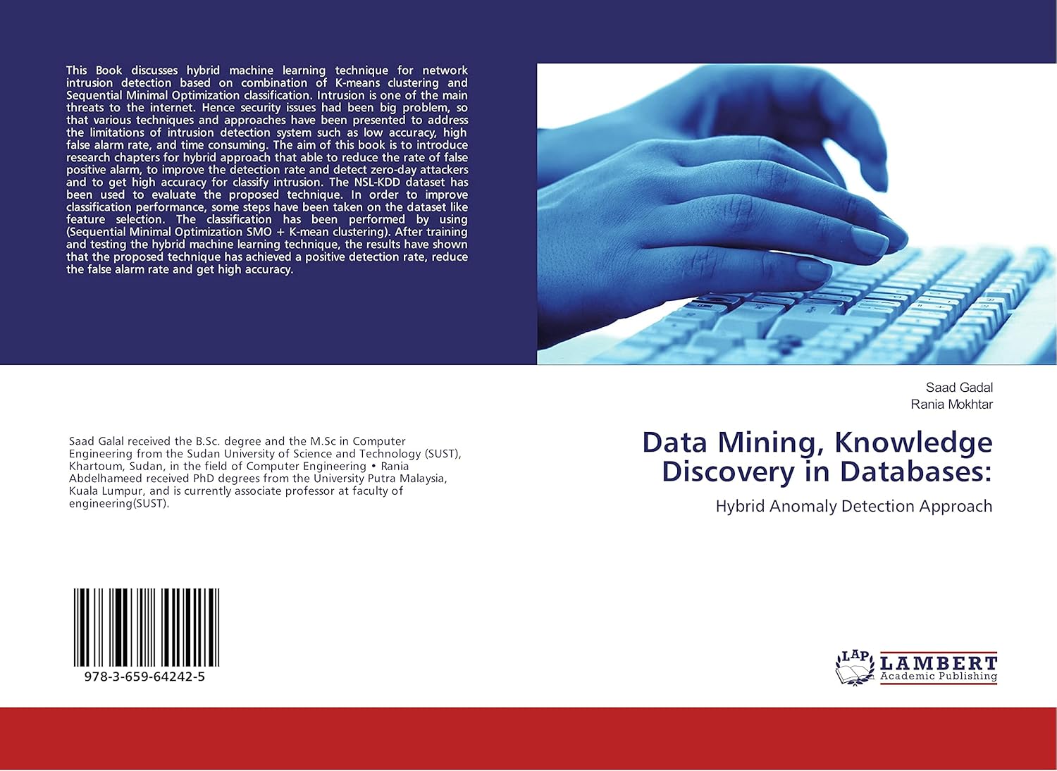 Data Mining Knowledge Discovery In Databases Hybrid Anomaly Detection Approach 9783659642425