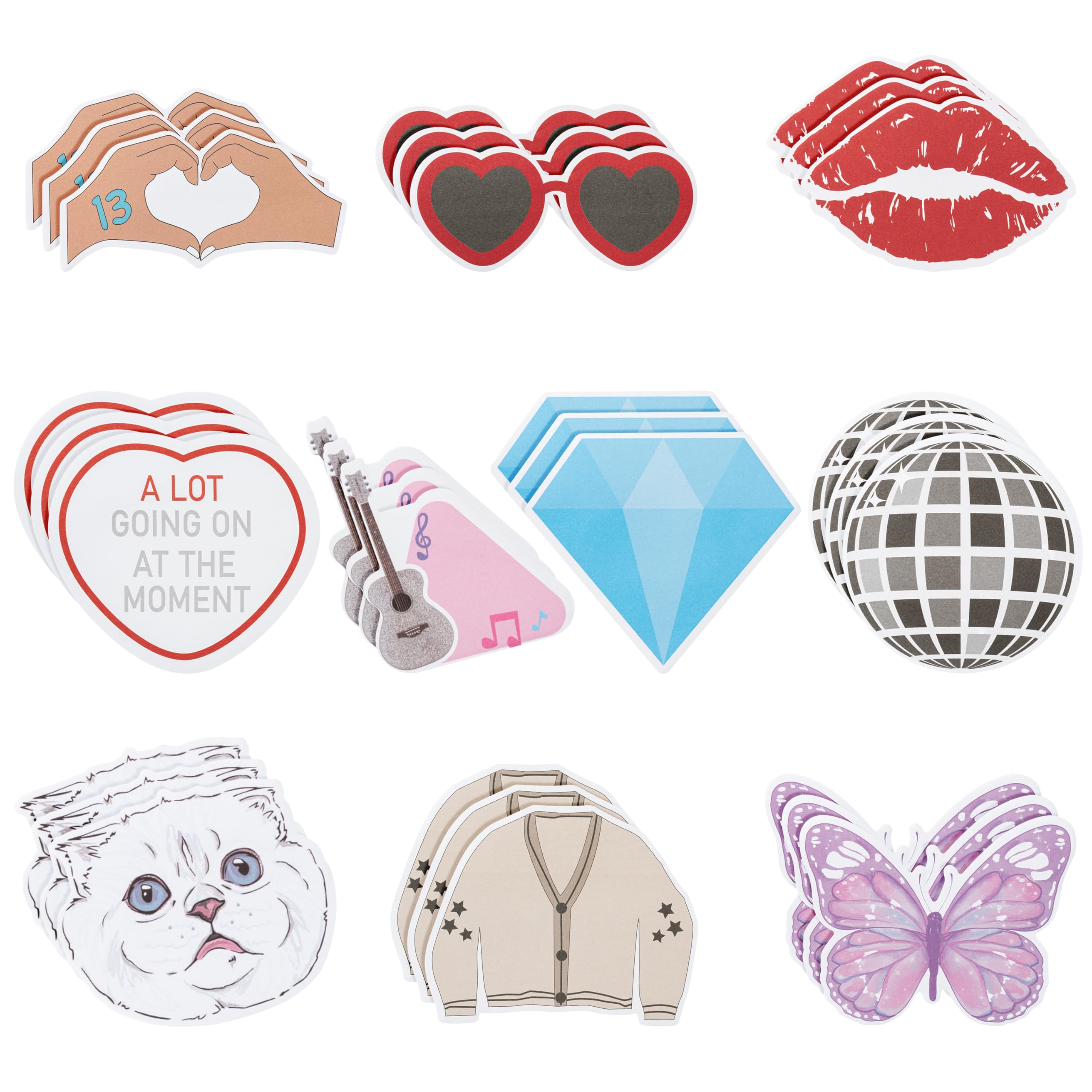 Amazon.com : CYjorkbgg Era’s Singer Sticky Notes - 30PCS Cute Era’s ...