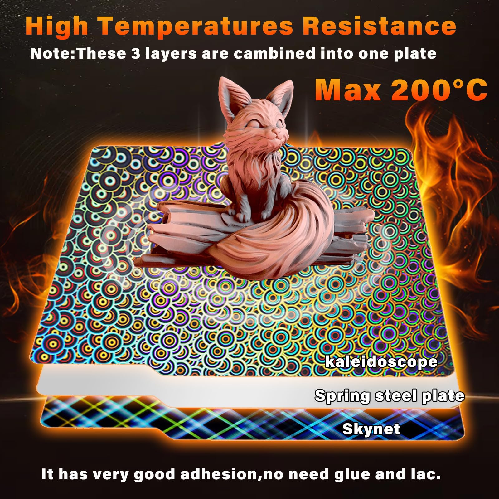 Snapklik.com : Wefuit New Upgraded H1H Build Plate For Bambu Lab A1/X1C ...