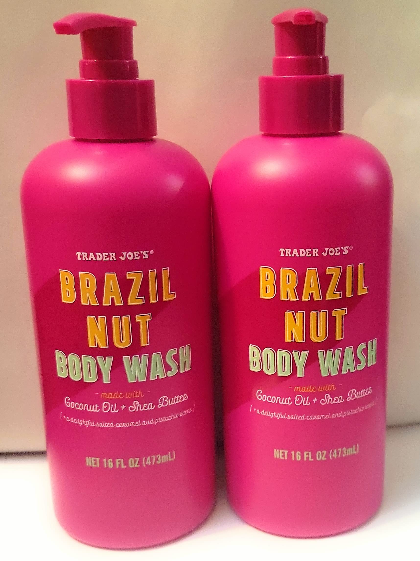 Amazon.com: Trader Joe's Brazil Nut Body Wash - Set of 2 (16 oz Each)