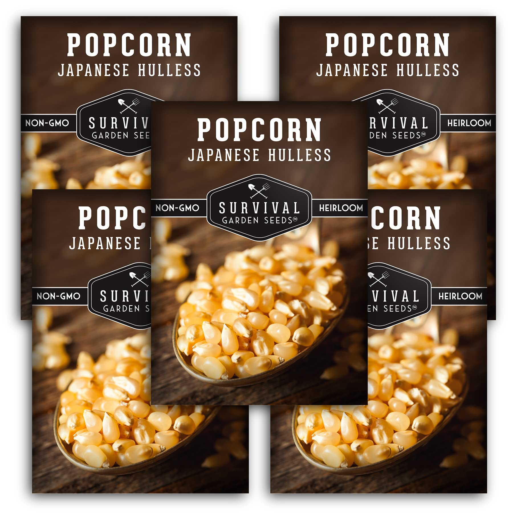 Amazon.com: Survival Garden Seeds - Japanese Hulless Popcorn Seed for ...