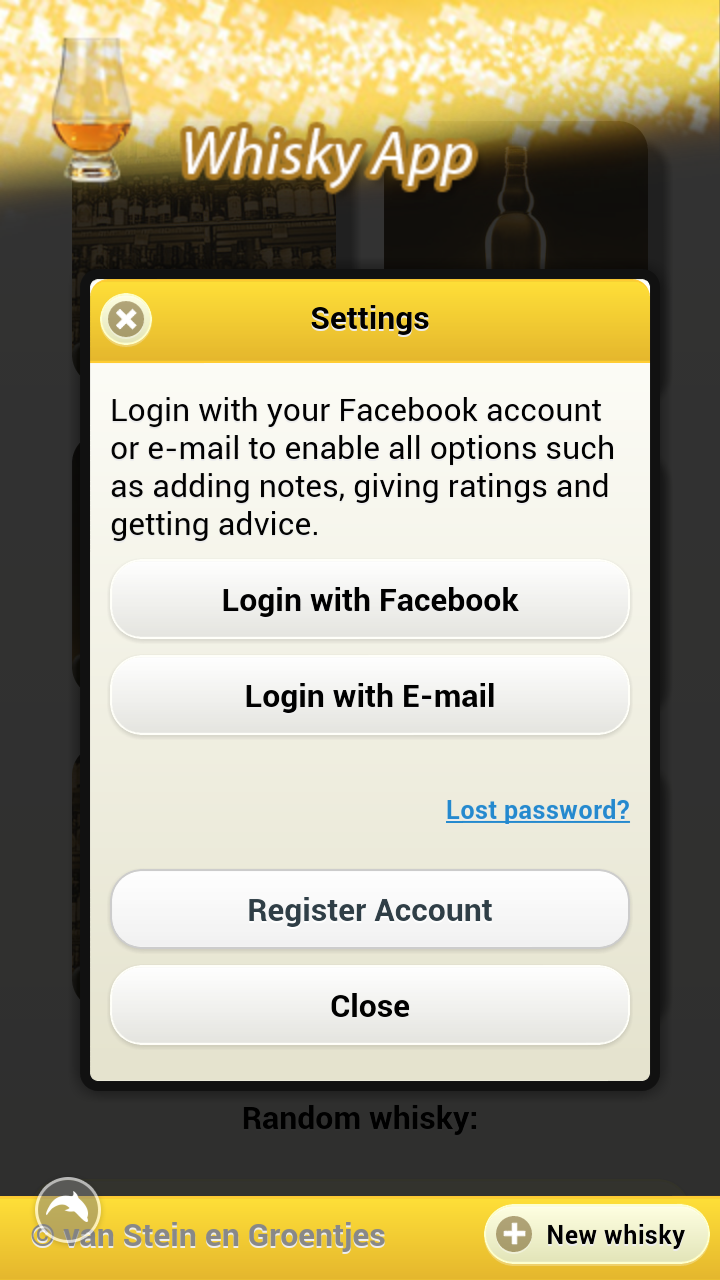 Whisky WebApp - App on the Amazon Appstore
