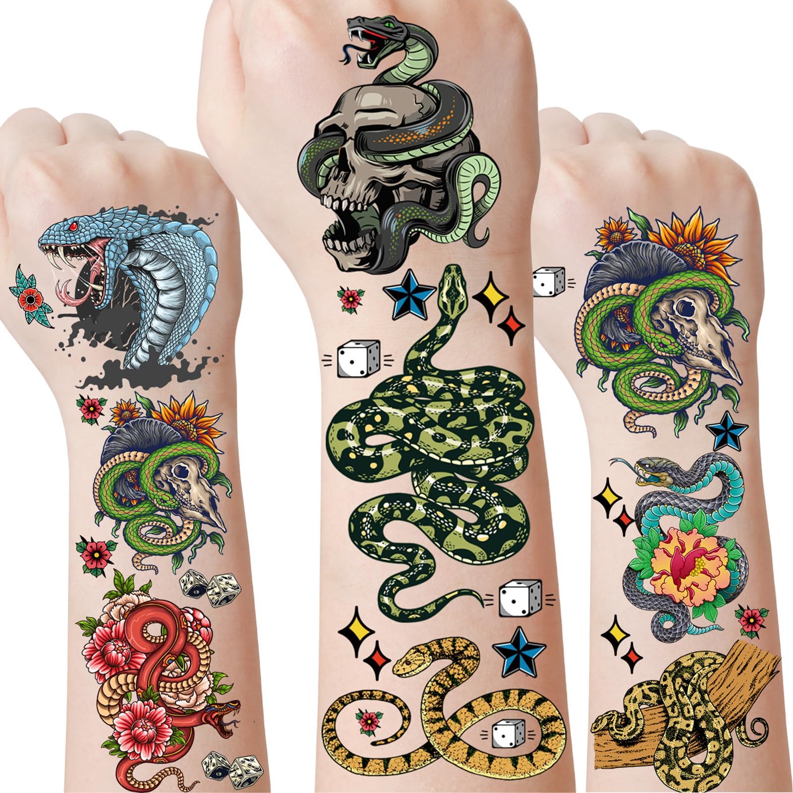 Amazon.com : Yoyuspy Frog Temporary Tattoos Stickers - 200+ Frog Kids ...