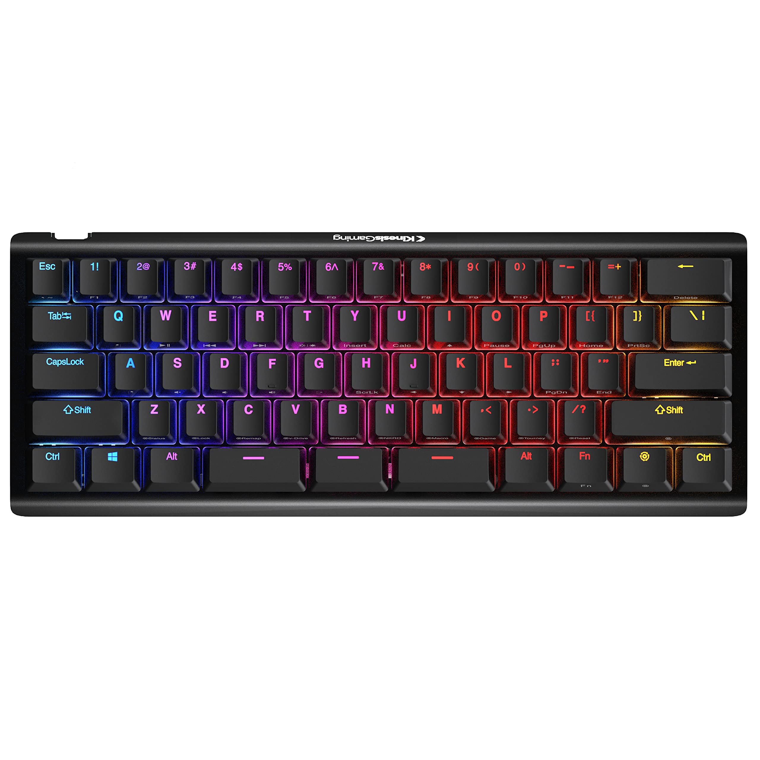 Buy KINESIS Gaming TKO Mechanical Keyboard | Linear Red Switches | 60% ...