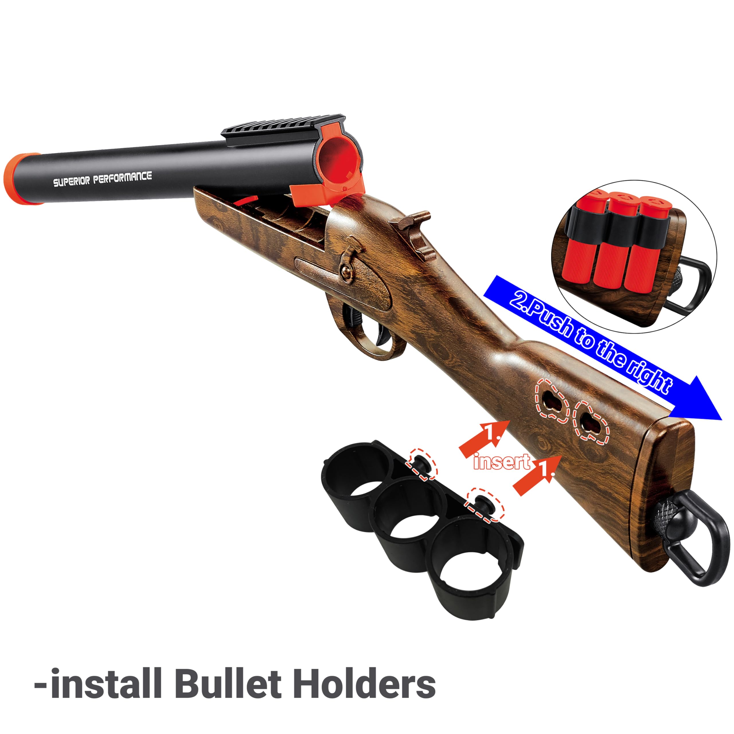 Double Barrel Hunting Rifle