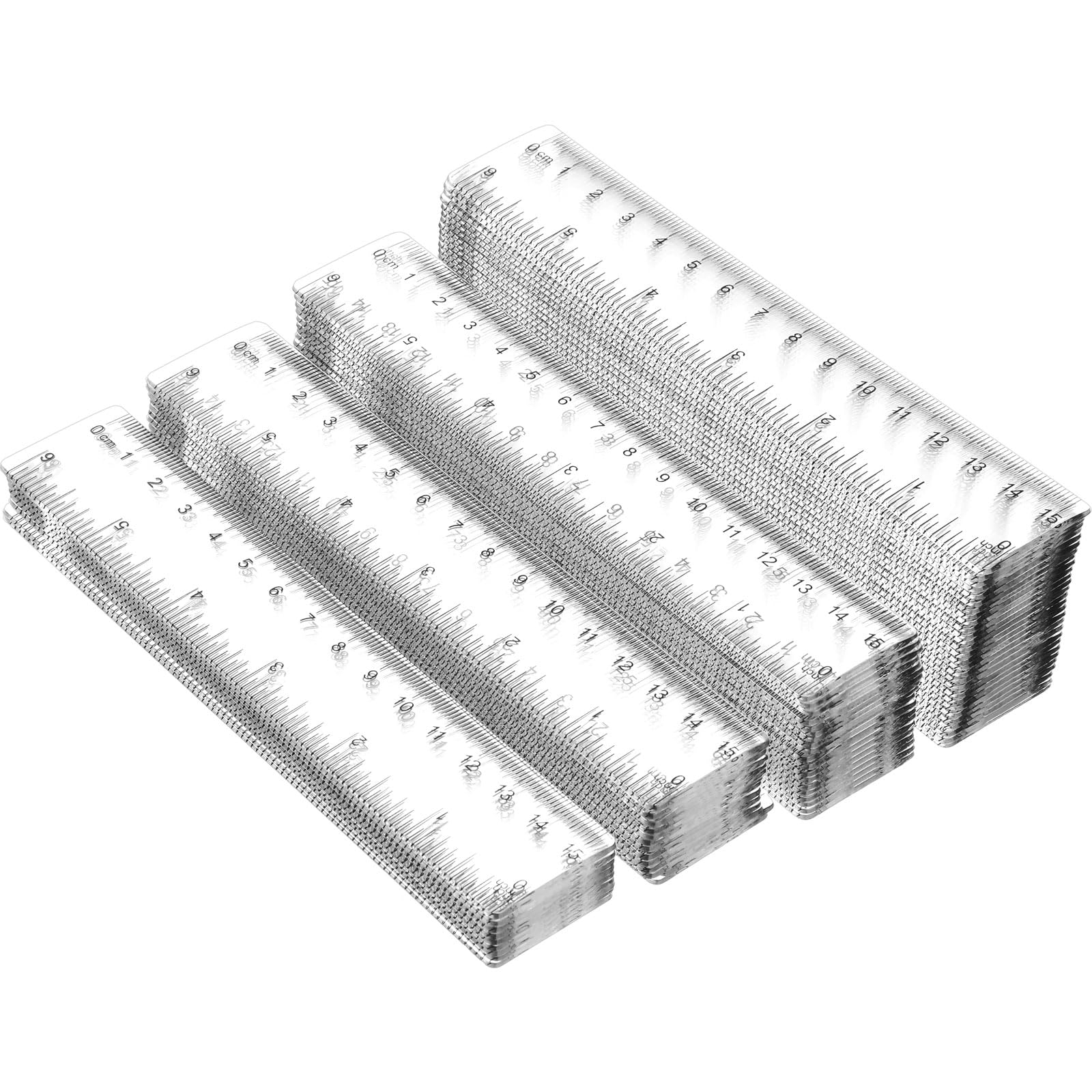 Student Classroom Rulers Zonon 500-Pack 6-Inch Clear Plastic Rulers ...
