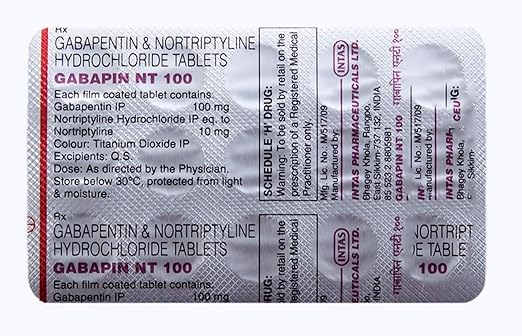 Gabapin NT 100 - Strip of 15 Tablets : Amazon.in: Health & Personal Care
