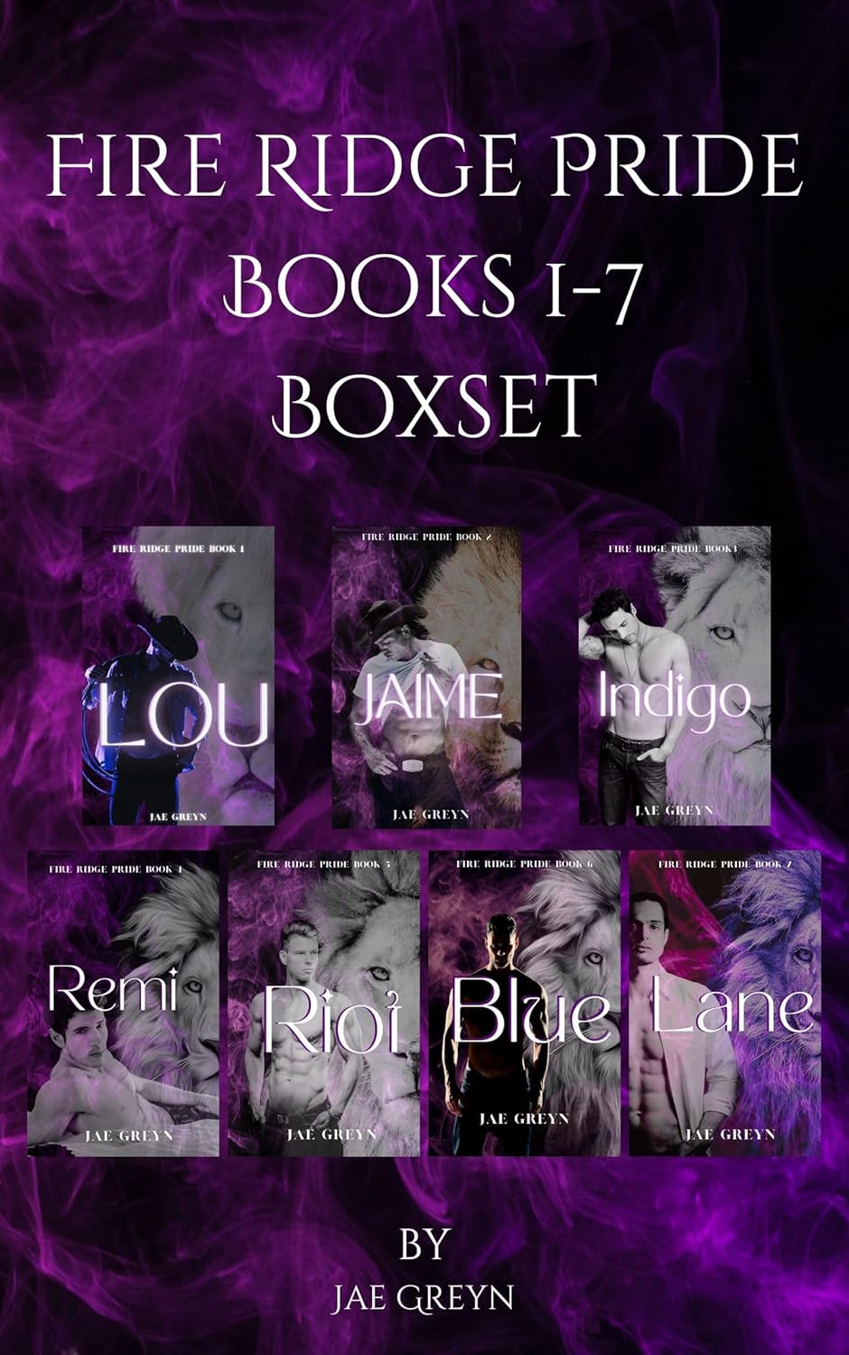 The Fire Ridge Pride Boxset: Books 1-7 eBook : Greyn, Jae: Amazon.co.uk ...