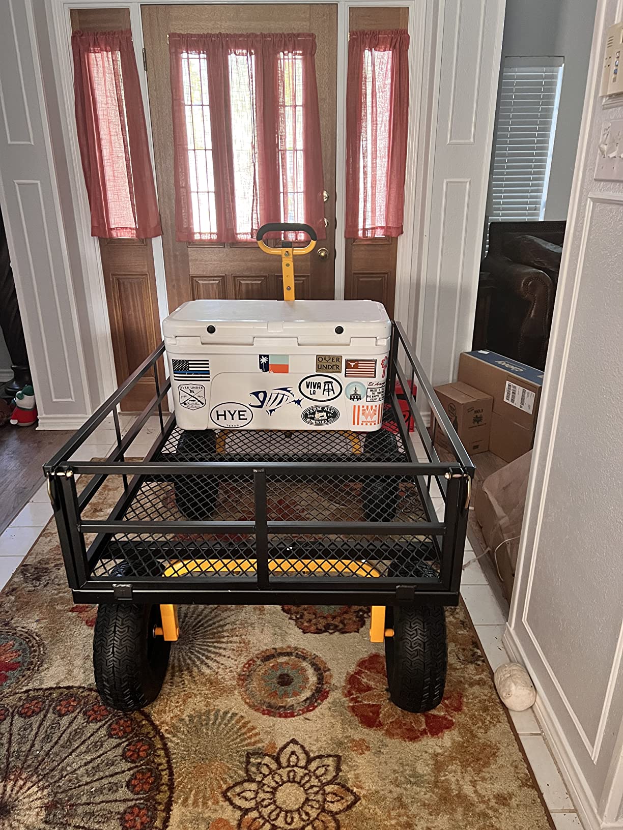 $11/mo - Finance Gorilla Carts GOR1400-COM Heavy-Duty Steel Utility ...