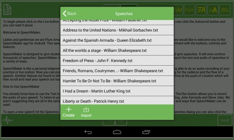SpeechMaker - App on the Amazon Appstore
