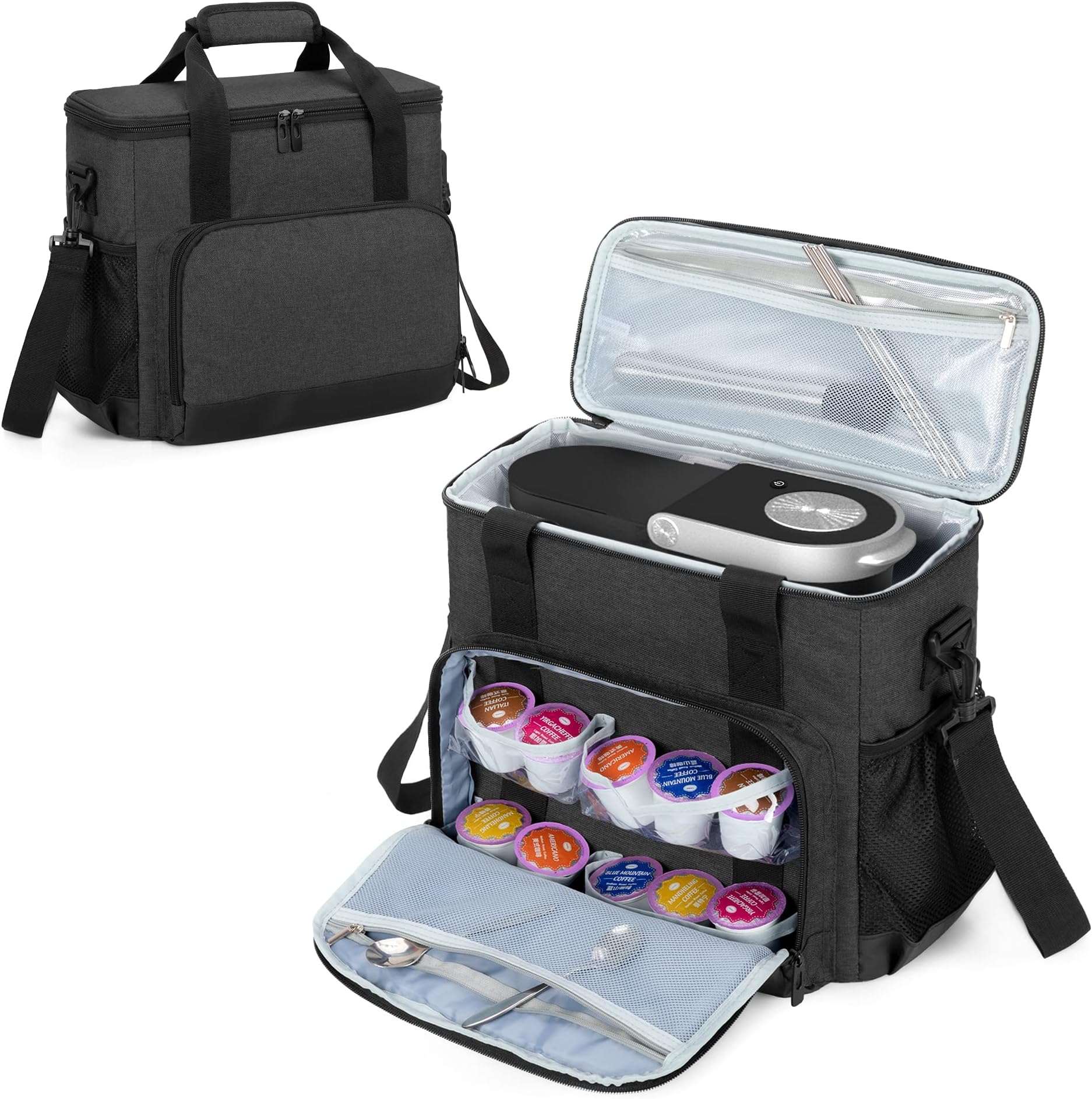 Amazon.com: BAGSPRITE Coffee Maker Travel Bag Compatible with Keurig K ...