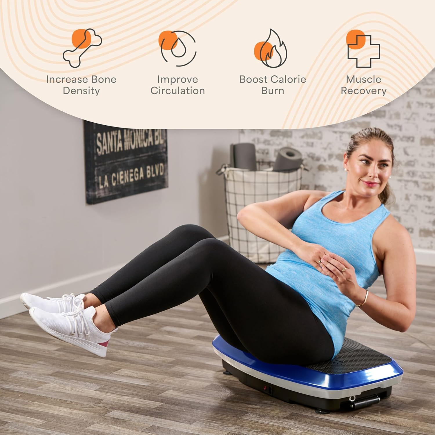 Lifepro Hovert 3D Heavy Duty Vibration Plate Machine User Manual
