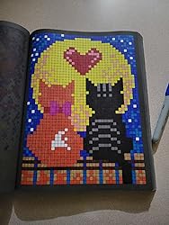 Amazon.com: 100 QUEST Color By Number: Squares + Triangles + Hexagons ...