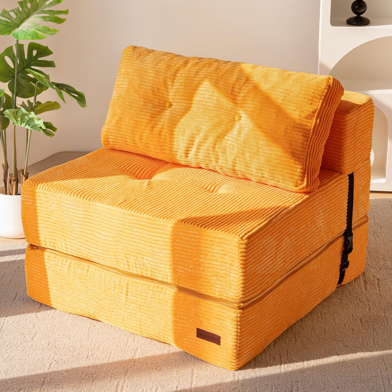 Amazon.com: MAXYOYO Folding Sofa Bed, Convertible Sleeper Chair with ...