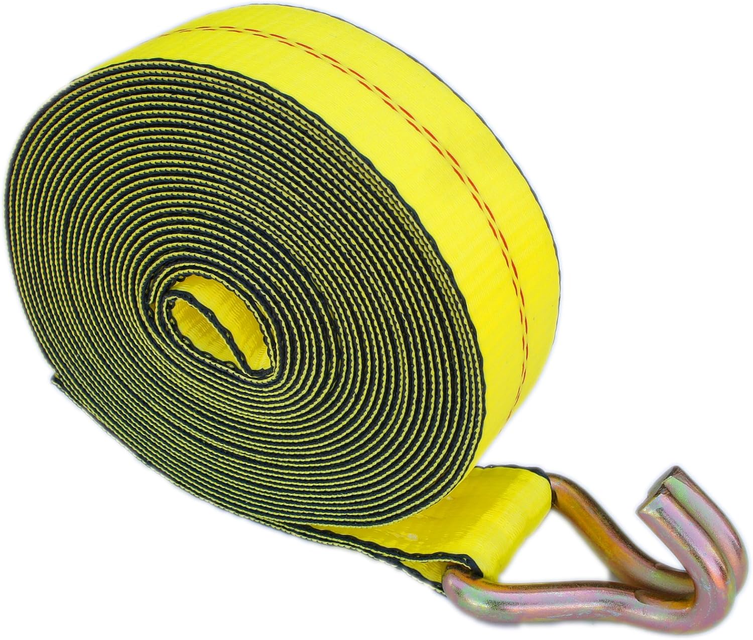 2" x 30' Wire Hook Straps f Truck Flatbed Trailer (6 Pack) - Ratchet ...