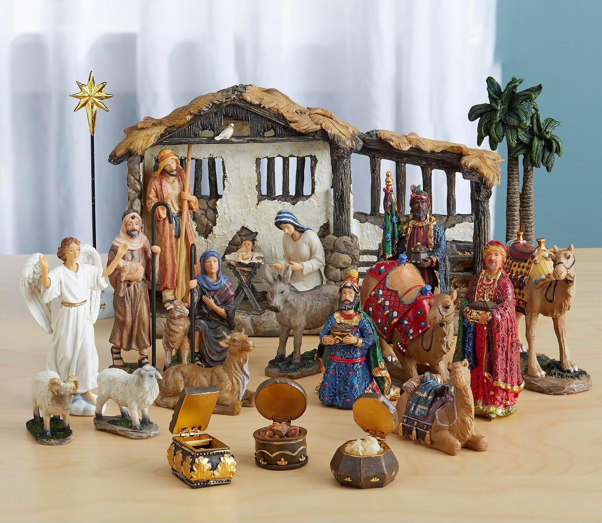 Amazon.com: Holy Land Nativity Set - Contemporary Art : Home & Kitchen