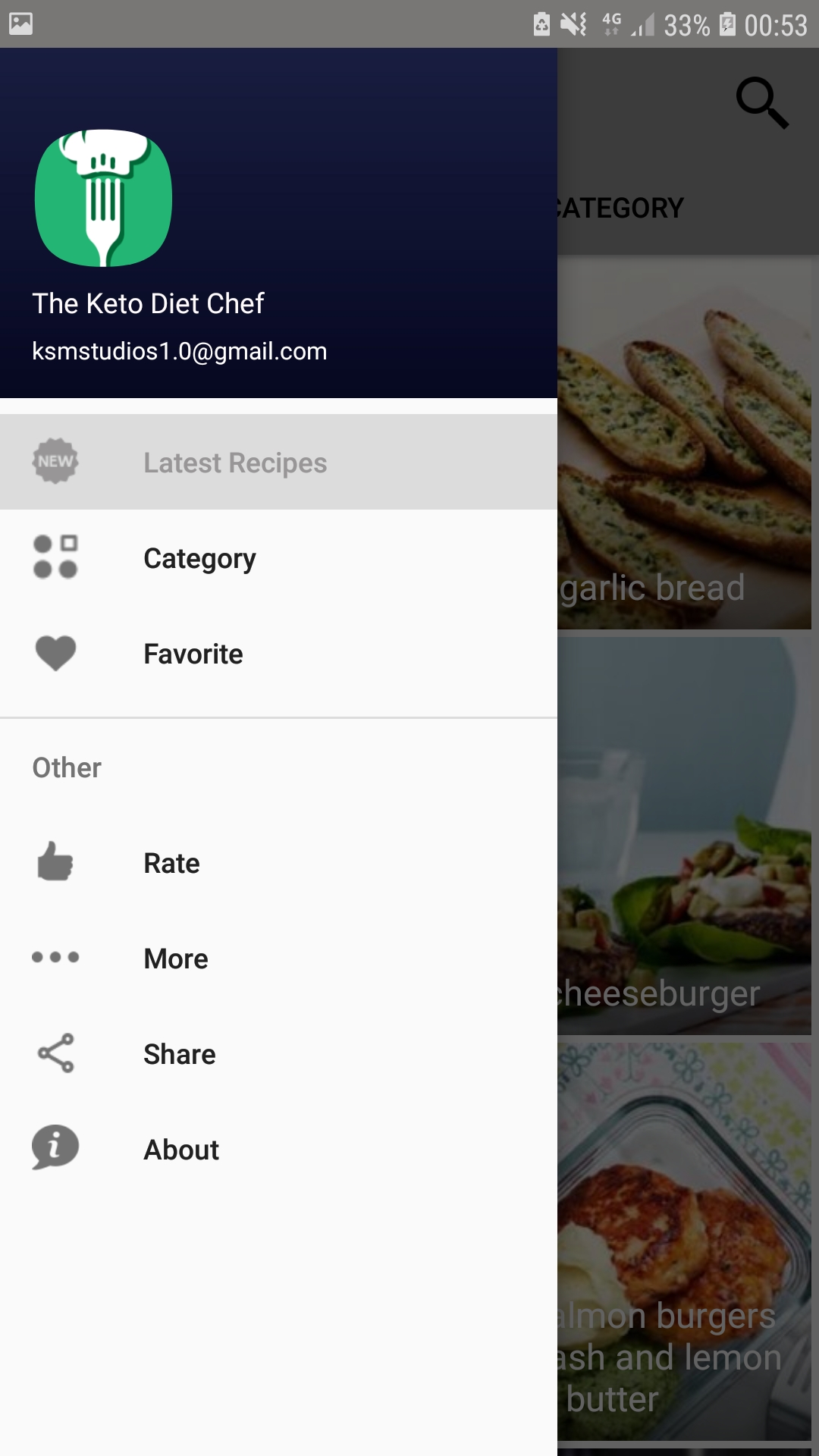 The Keto Diet Chef: Low Carb Recipes & Keto Meals - App on Amazon Appstore