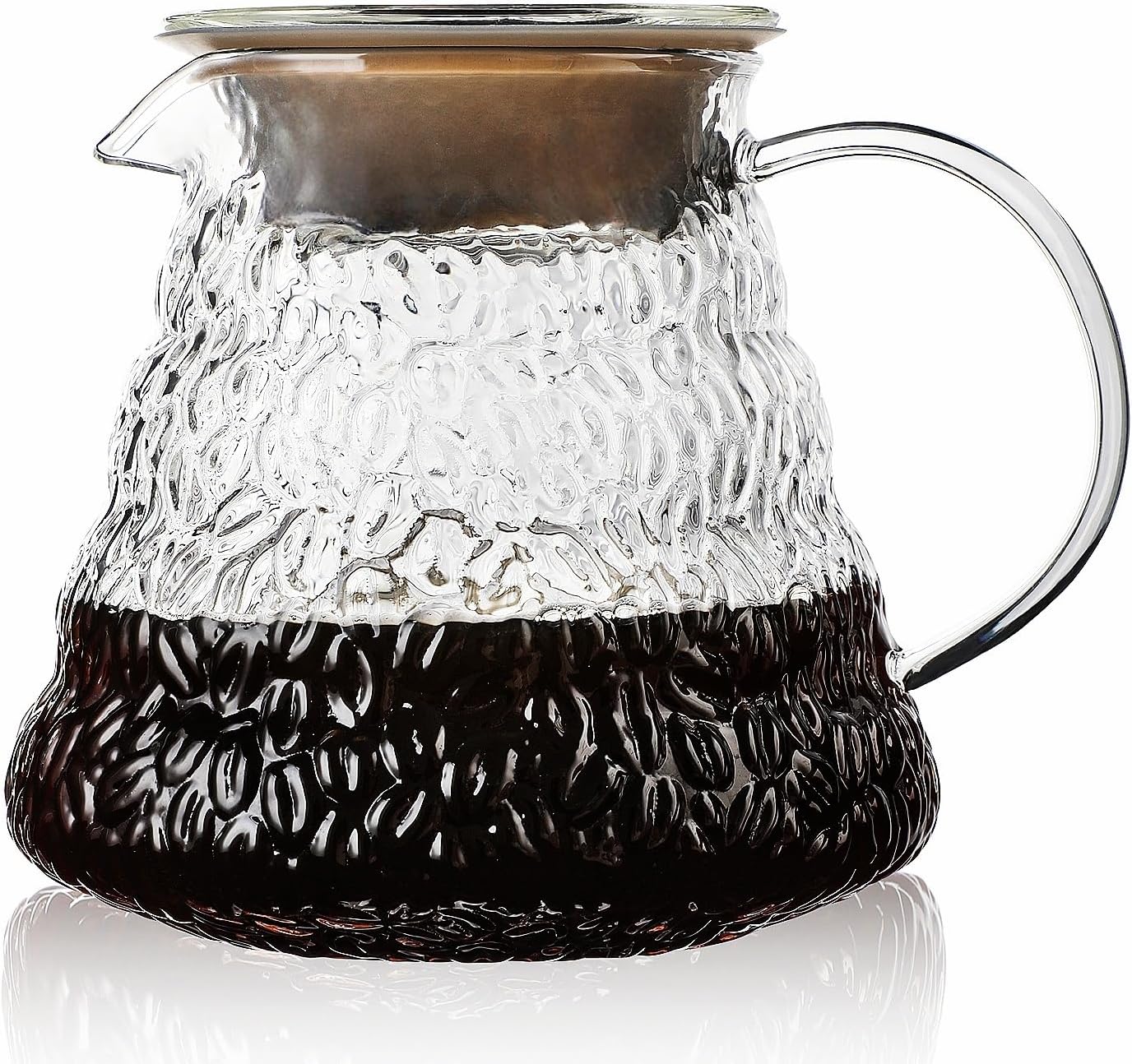 Amazon.com | CHDEXU Clear Glass Coffee Server Pot for Drip Coffee Maker ...