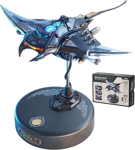 ROKR 3D Puzzle Manta Ray Mechanical Model Kits, Stingray 3D Puzzles ...