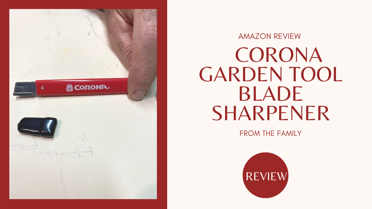 Watch Corona Garden Tool Blade Sharpener 1Pack Review on Amazon Live