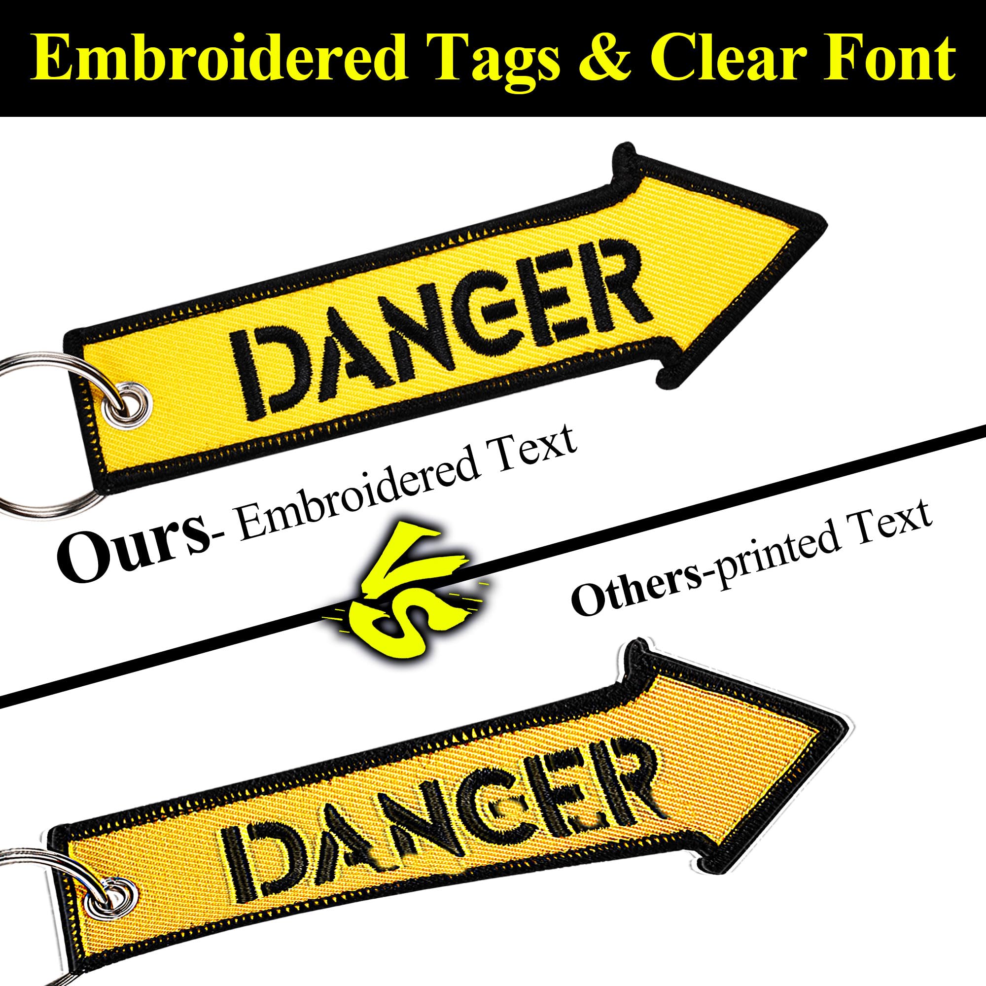 Snapklik.com : 2PCS Universal Chamber Safety Flags - Pistol Chamber Flag