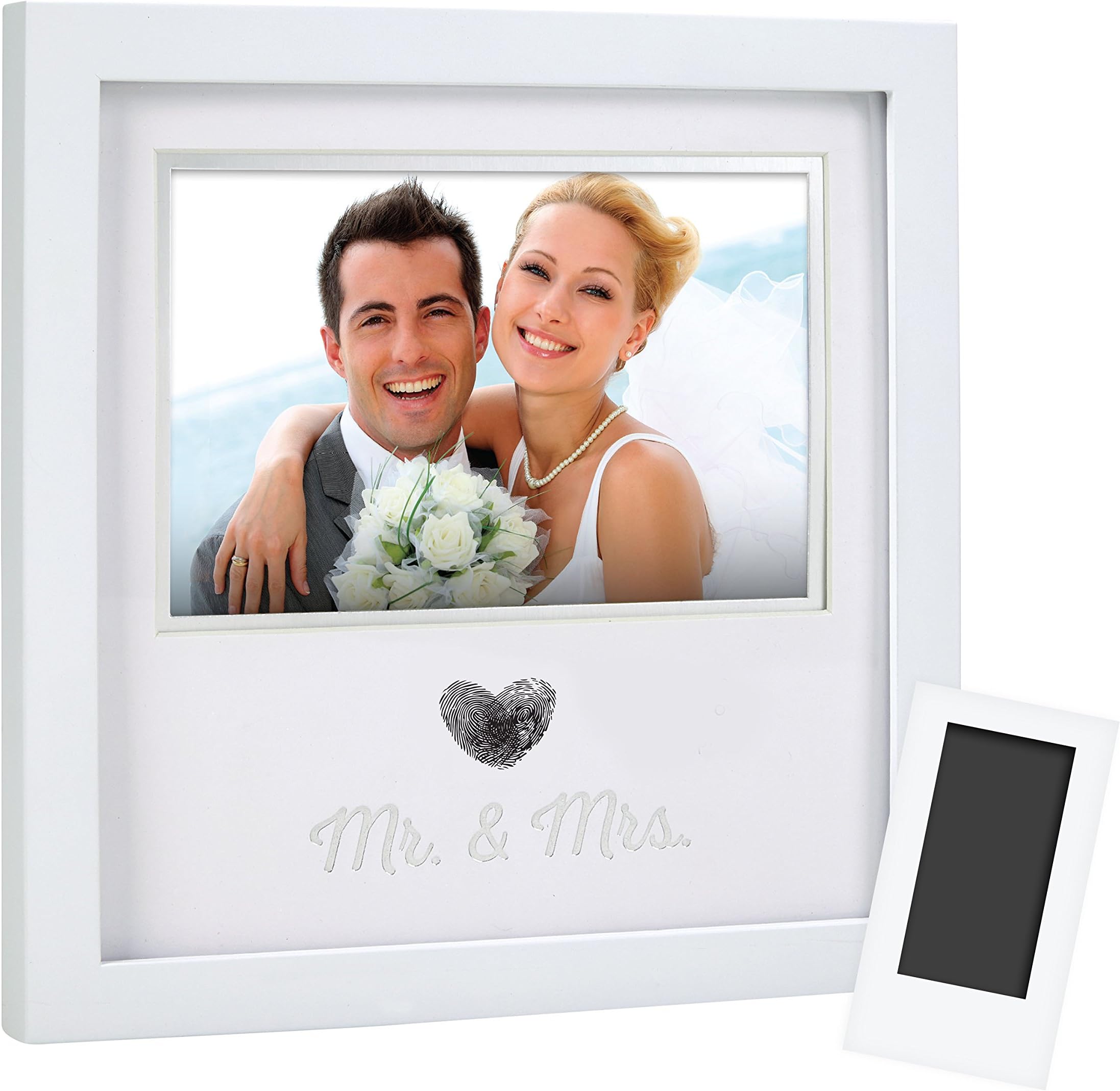 Amazon.com - HNRLOY Rotating Floating Mr and Mrs Picture Frame ...