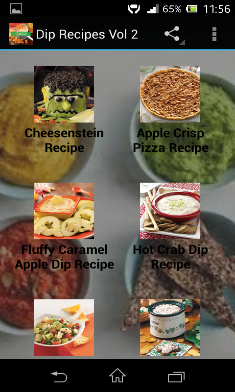 Dip Recipes Cookbook Vol 2:Amazon.com:Appstore for Android