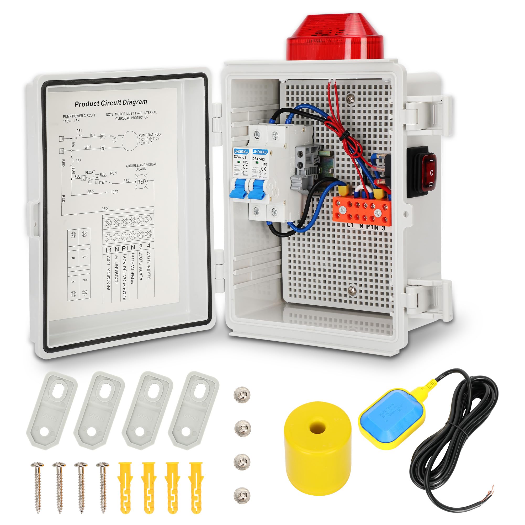 Septic Tank Alarm, Septic Pump Alarm, Septic Alarm, Externally ...