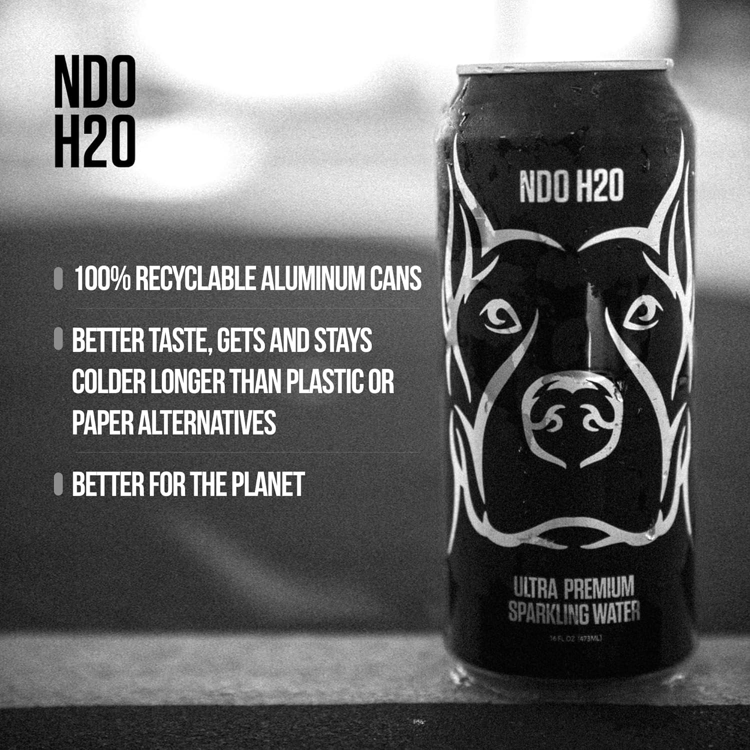 Snapklik.com : No Days Off Premium Sparkling Water (NDO H20), 12 Pack ...