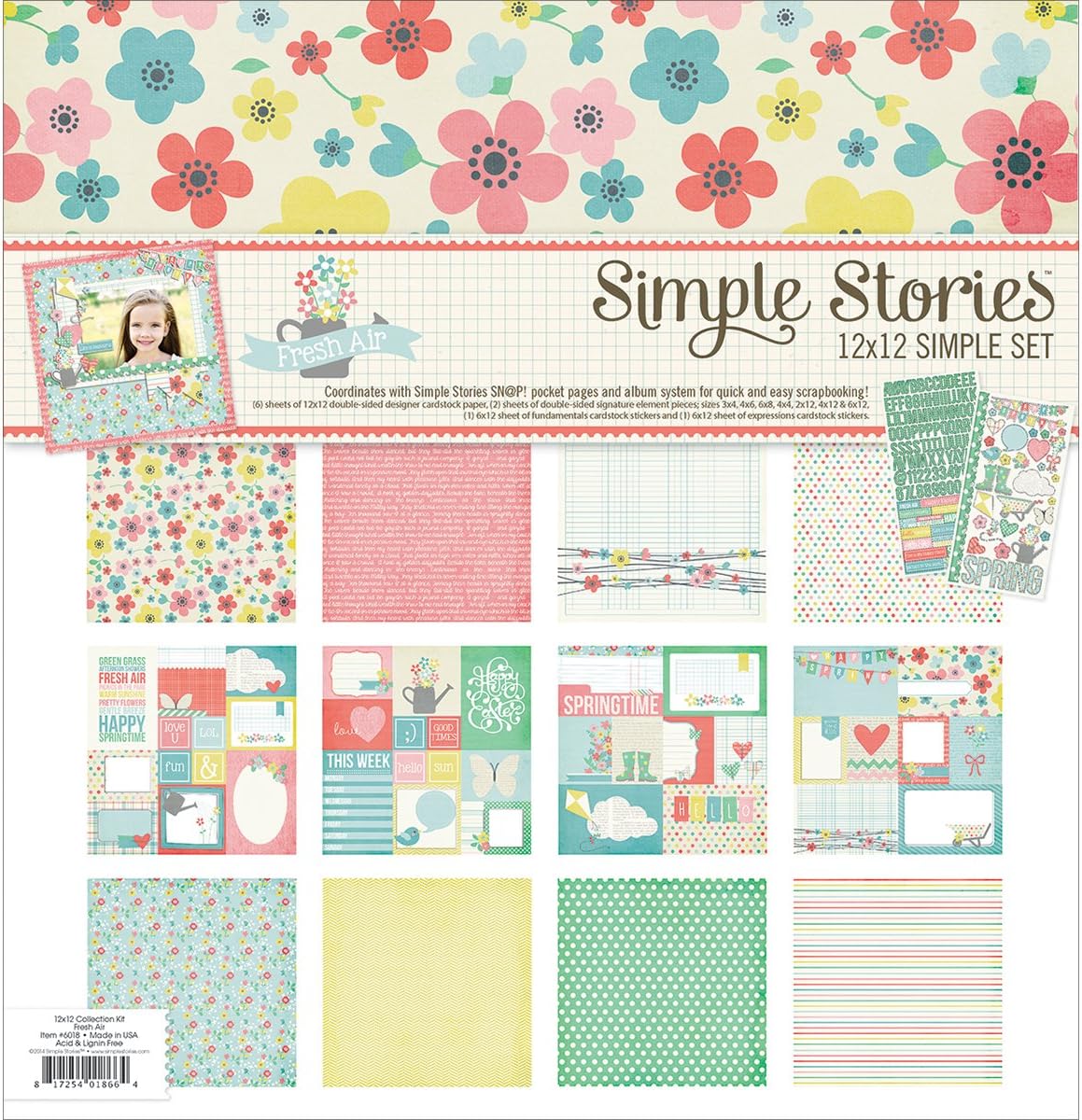 Amazon.com: Simple Stories Sets Collection Kit, 12 by 12-Inch, Spring