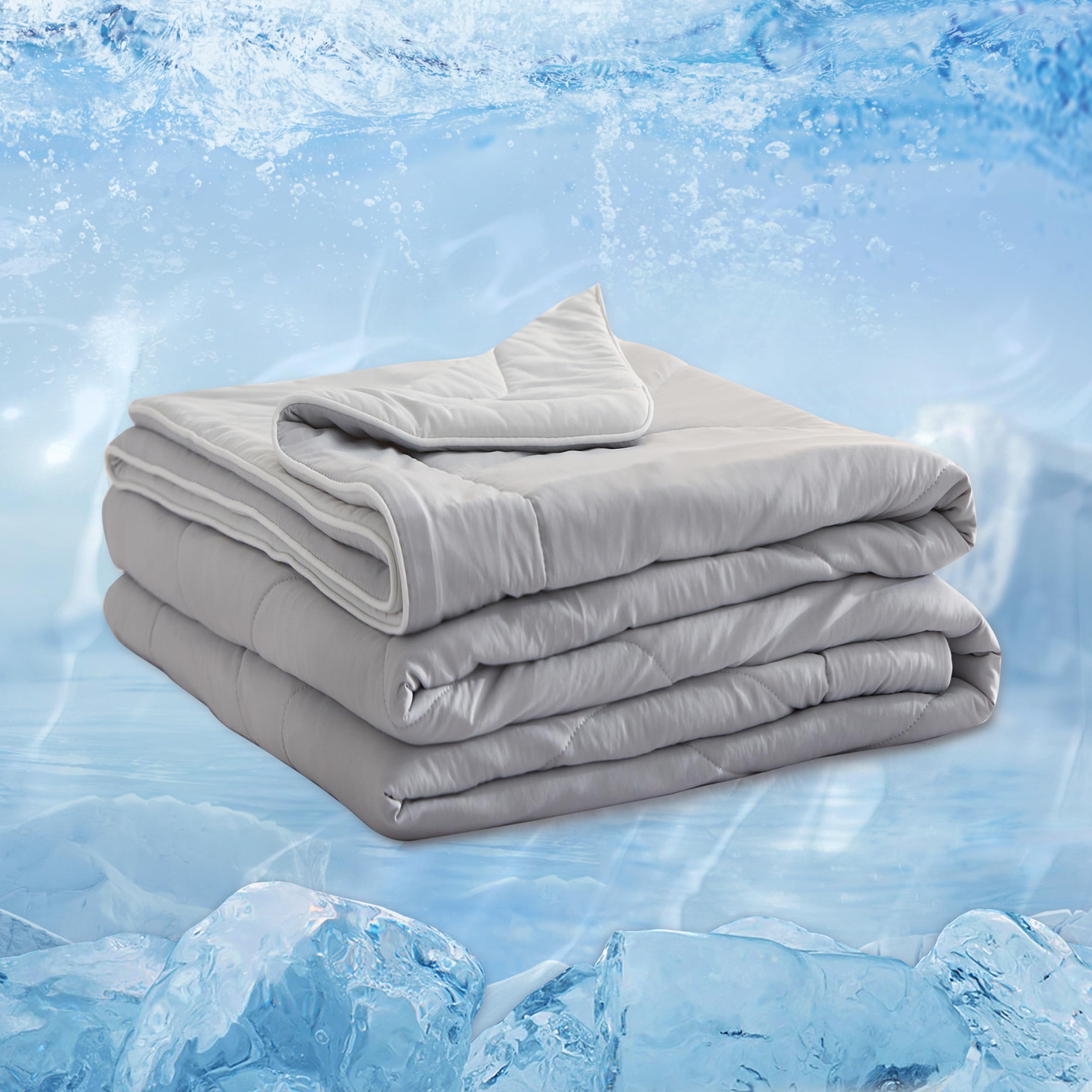 Amazon.com: Simple&Opulence Cooling Comforter King Size Summer Blankets ...