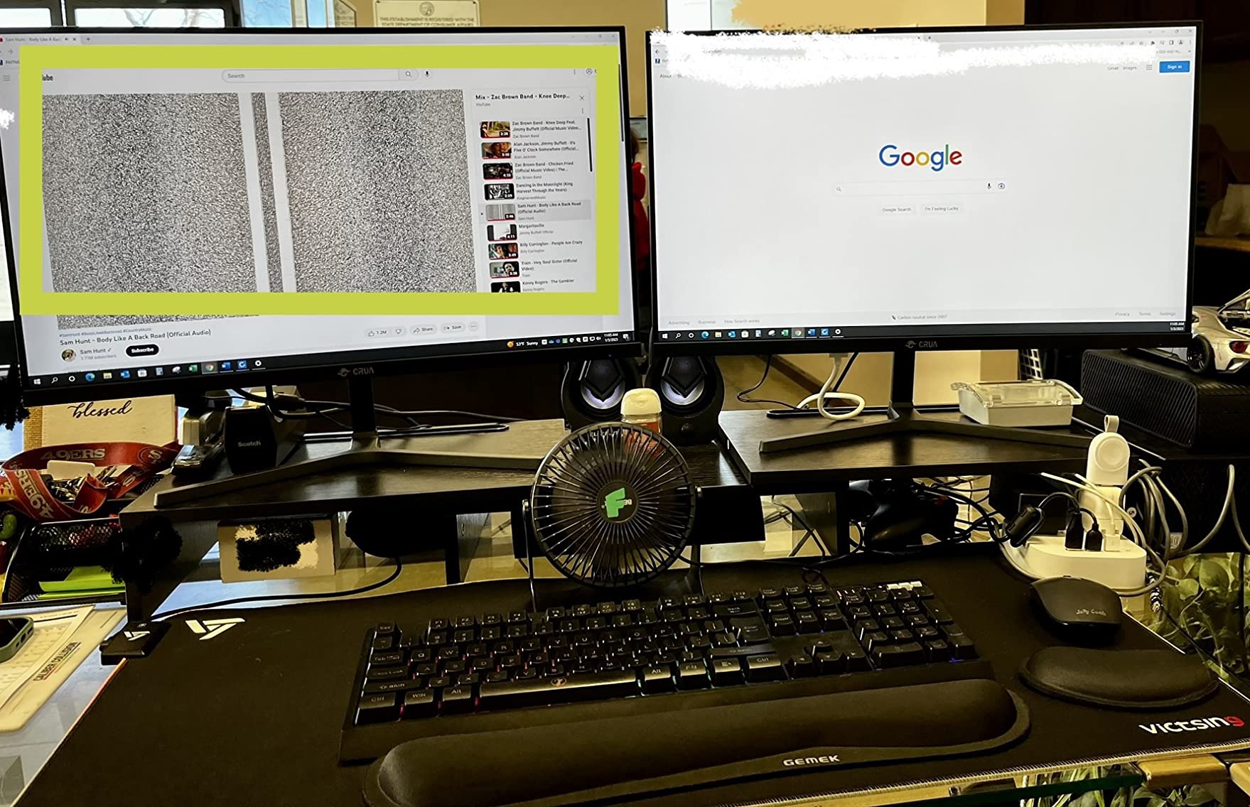 $17/mo - Finance CRUA 24" Curved Monitor, FHD(1920×1080p) 2800R 75HZ ...