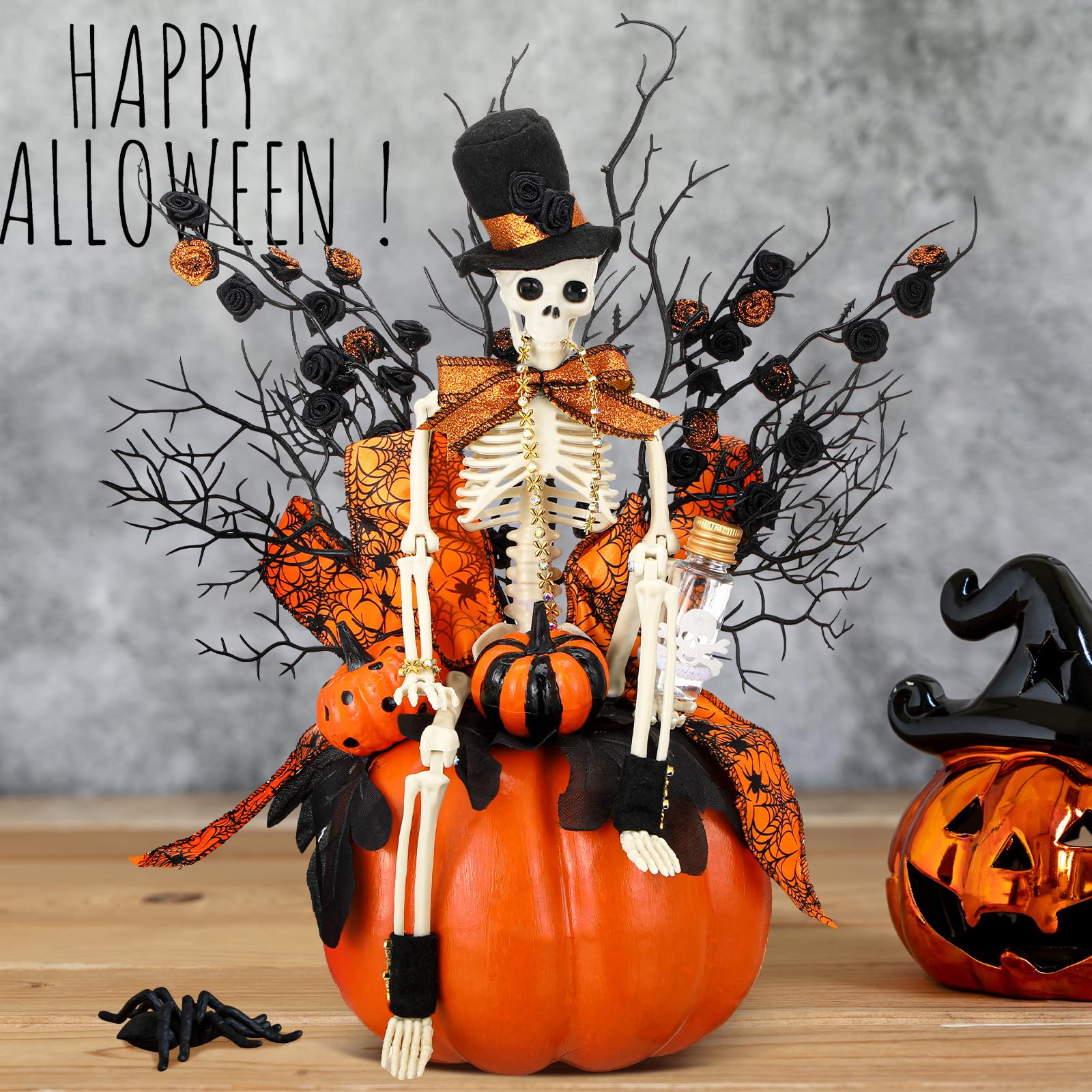 Amazon.com: Daifunli Halloween Table Centerpieces Halloween Table ...