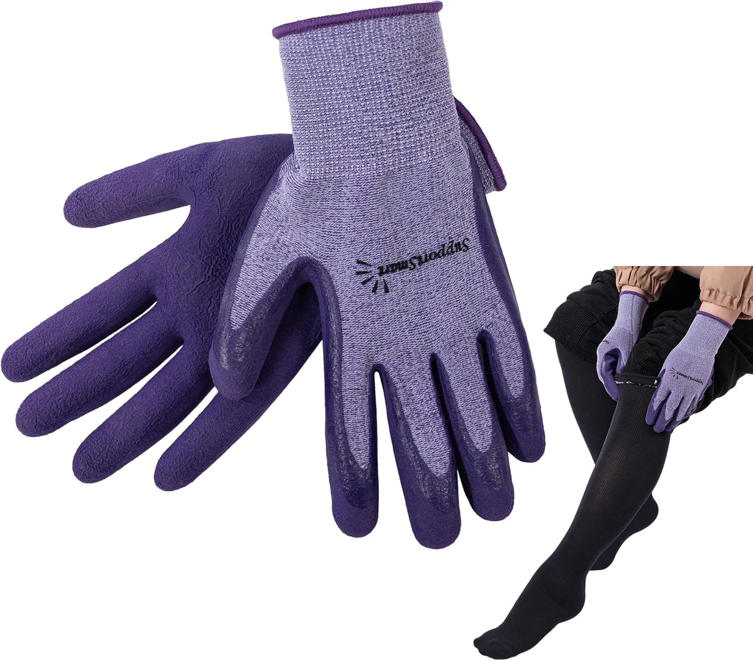 Amazon.com: SUPPORTSMART Donning Gloves for Compression Stockings ...