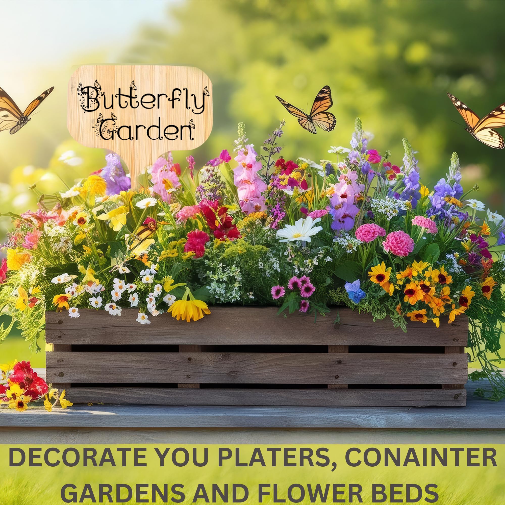 50 Pack 8 Inch Tall Plant Labels Large Garden Markers Plant Name Tags ...