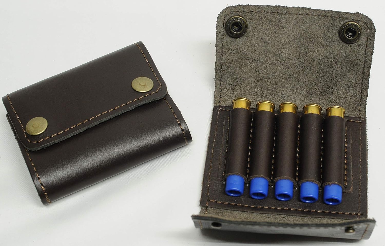 Amazon.com : 410 Gauge Leather Shotgun Shell Holder for Belt : Sports ...