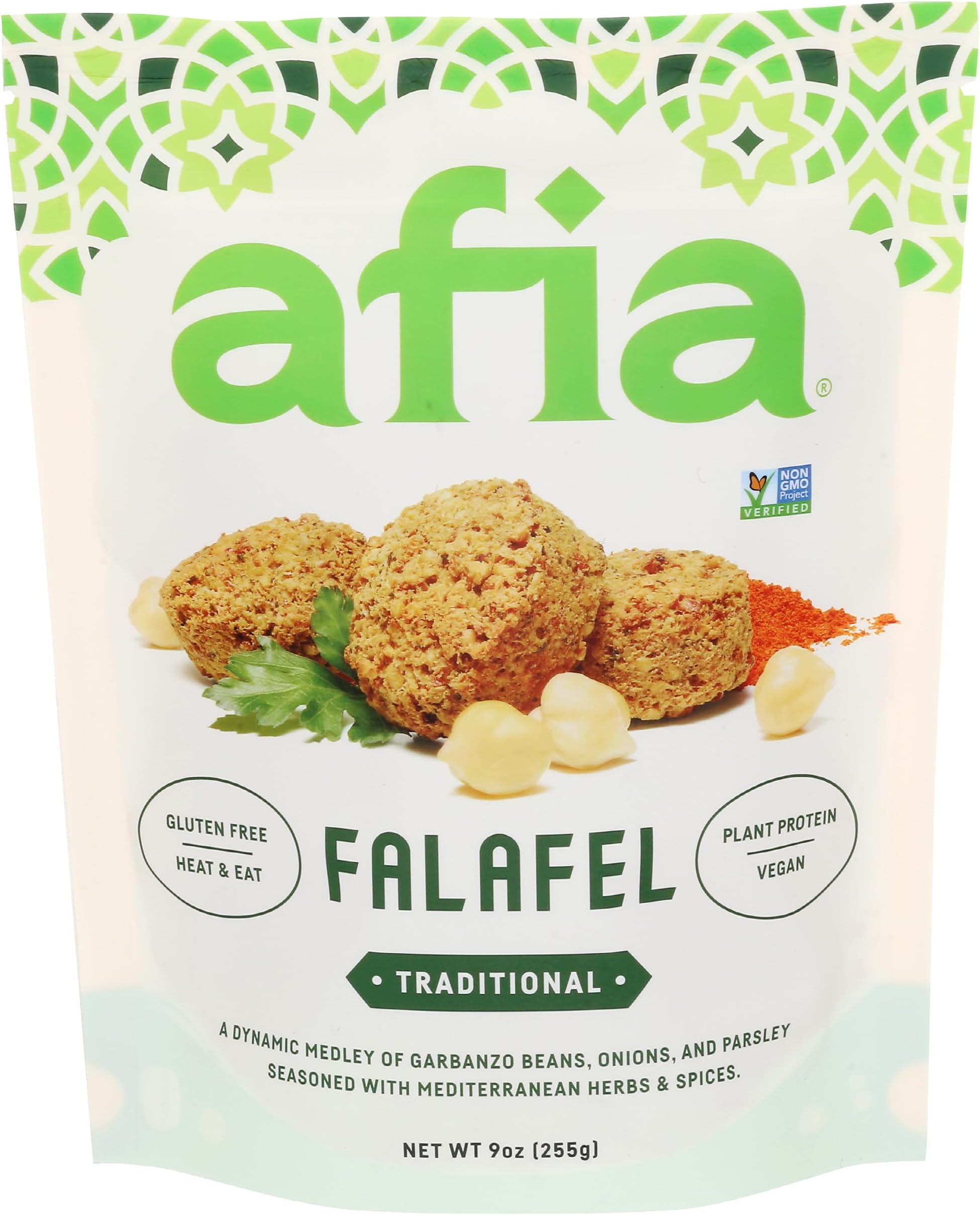 Amazon.com: Afia Traditional Falafel, 9 OZ : Grocery & Gourmet Food