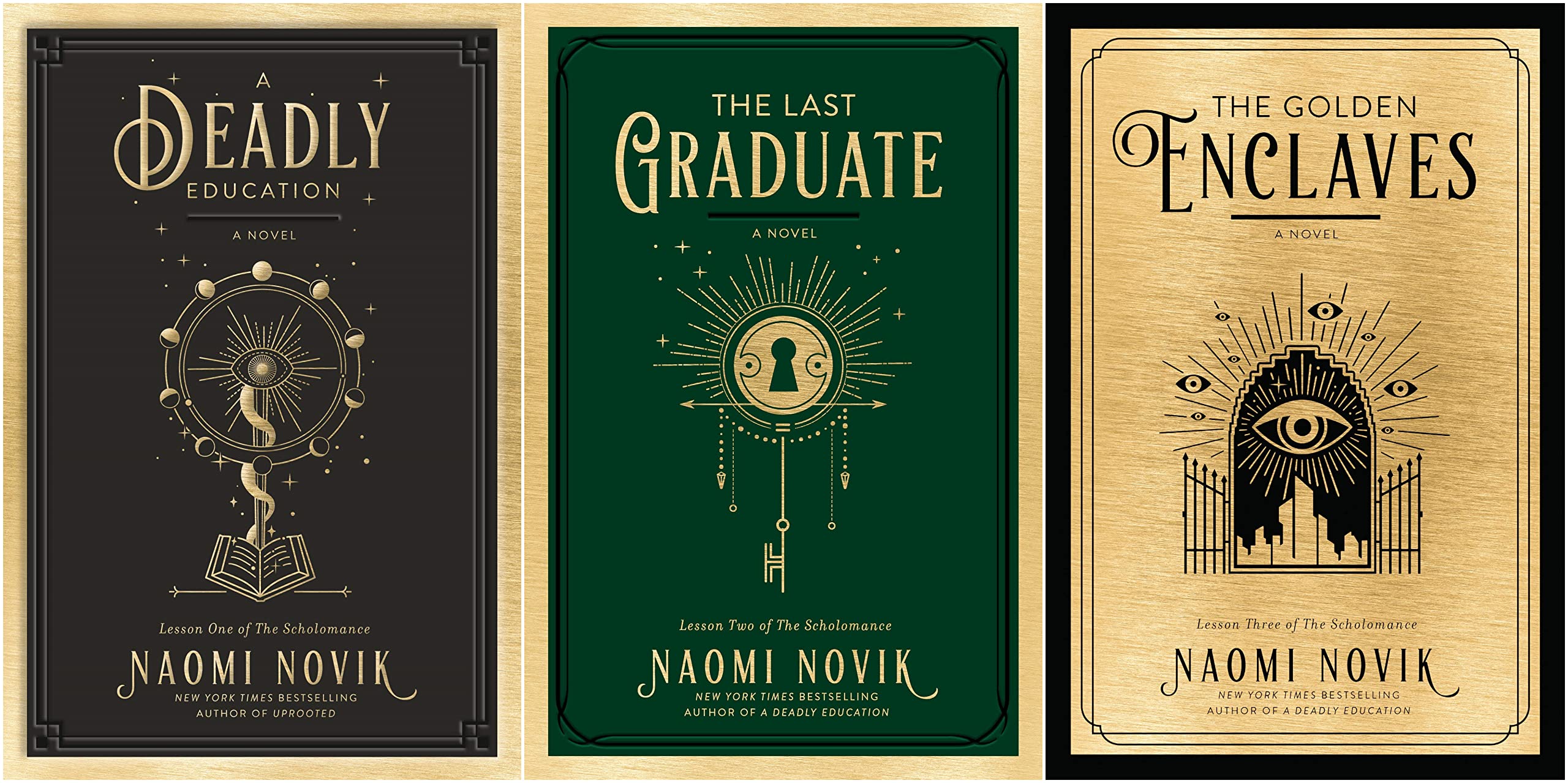 The Scholomance Series 3 Books Set (Hardcover): Naomi Novik: Amazon.com ...
