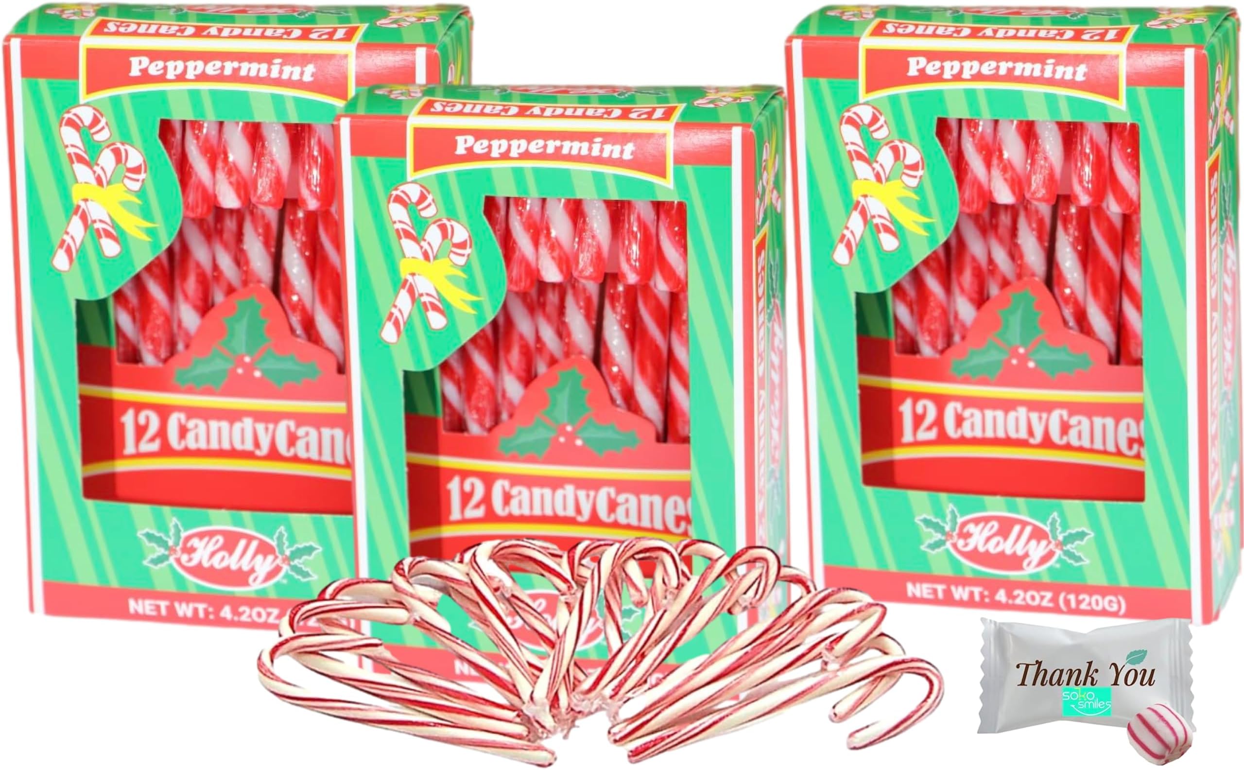 Amazon.com: YumEarth Organic Candy Canes - Individually Wrapped Full ...