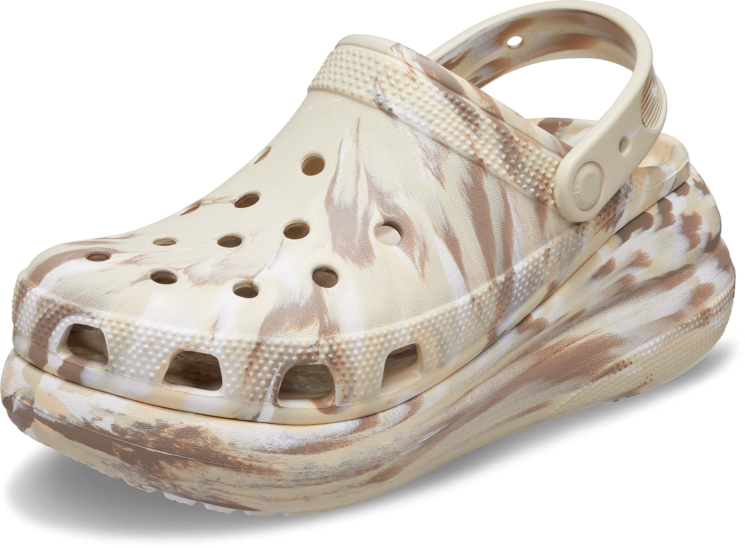 Amazon.com | Crocs Women's Classic Crush Clogs | Platform Shoes | Mules ...