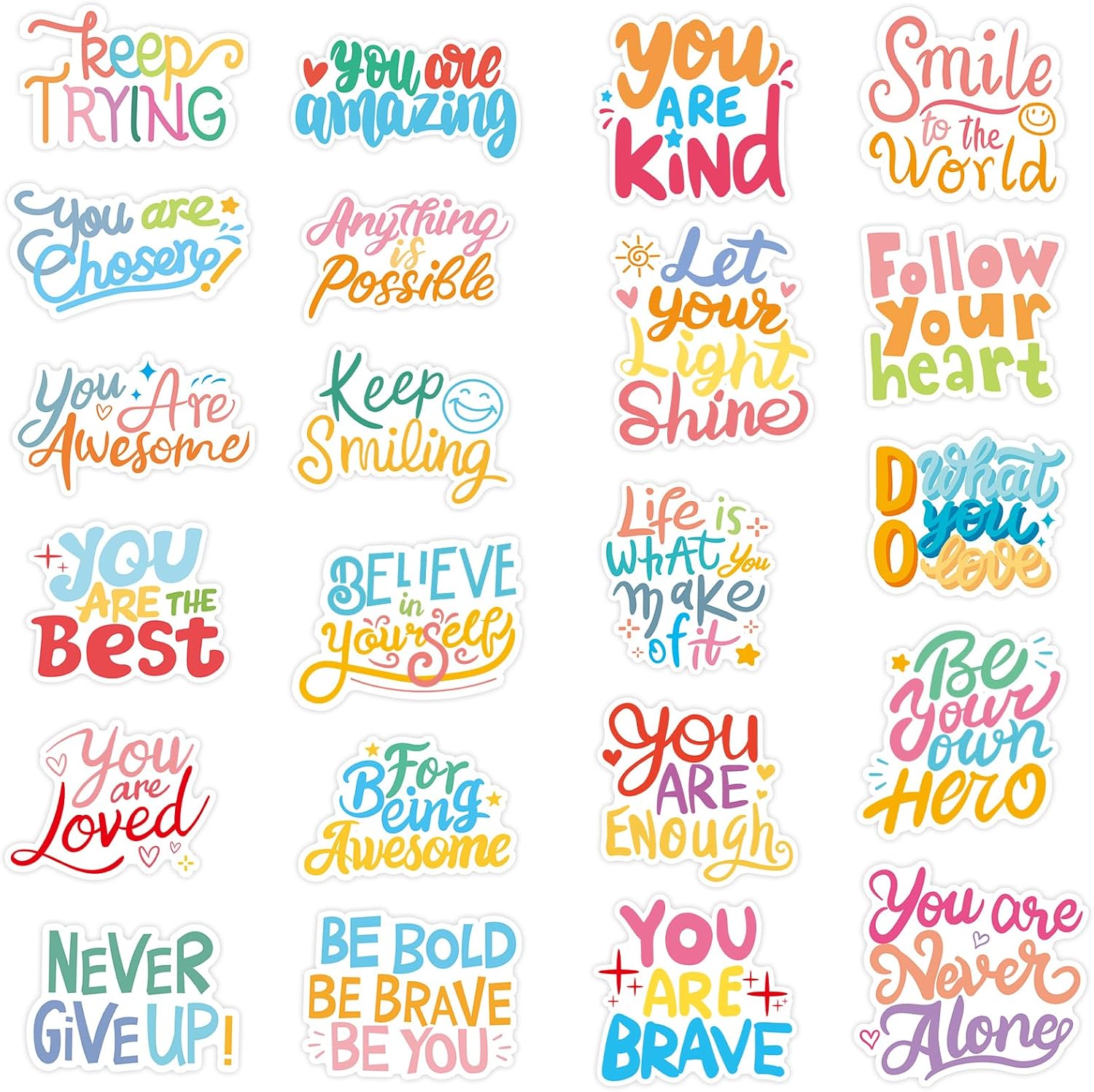 Amazon.com: JULMELON Inspirational Locker Decorations Magnets, 22pcs ...