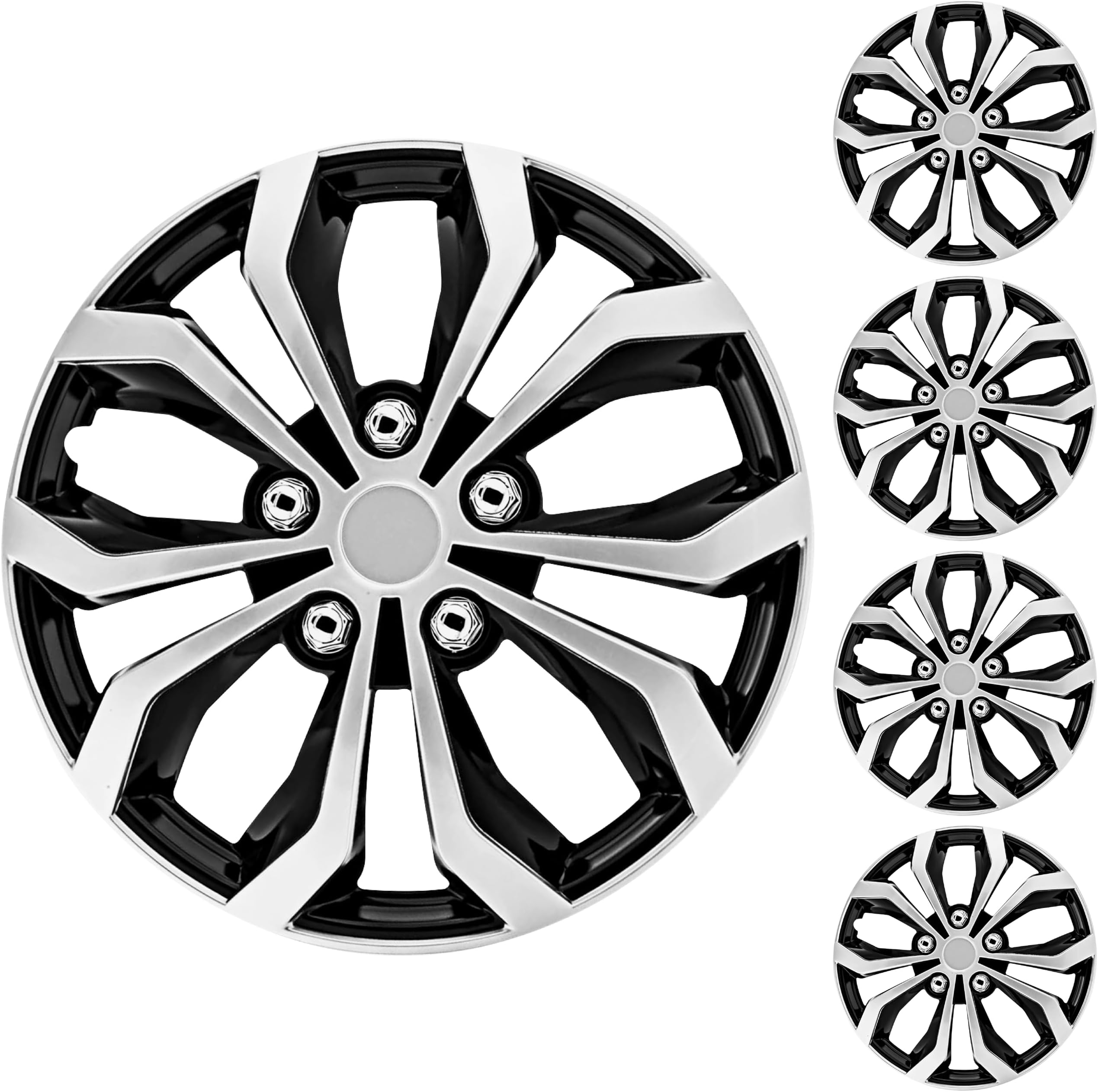 Amazon.com: New Wheel Covers Hubcaps Fits 2017-2020 Mitsubishi Mirage ...