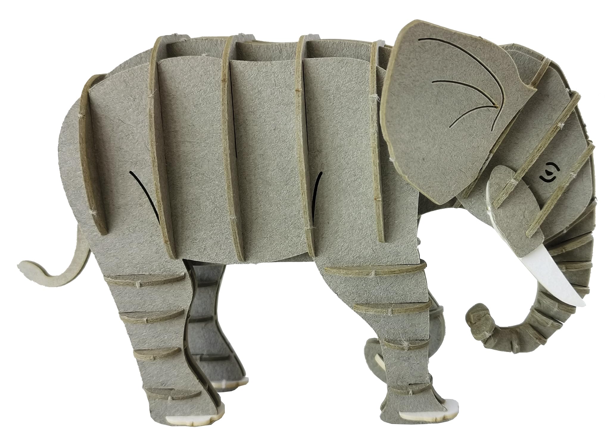 Laser Cut Cardboard Craft Fridolin 3D Paper Sloth Model Kit - Laser Cut ...