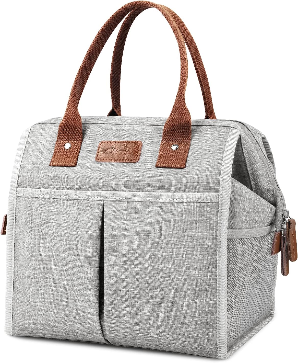 Amazon.com: Lunch Bags for Women Insulated Fashionable Lunch Box Medium ...