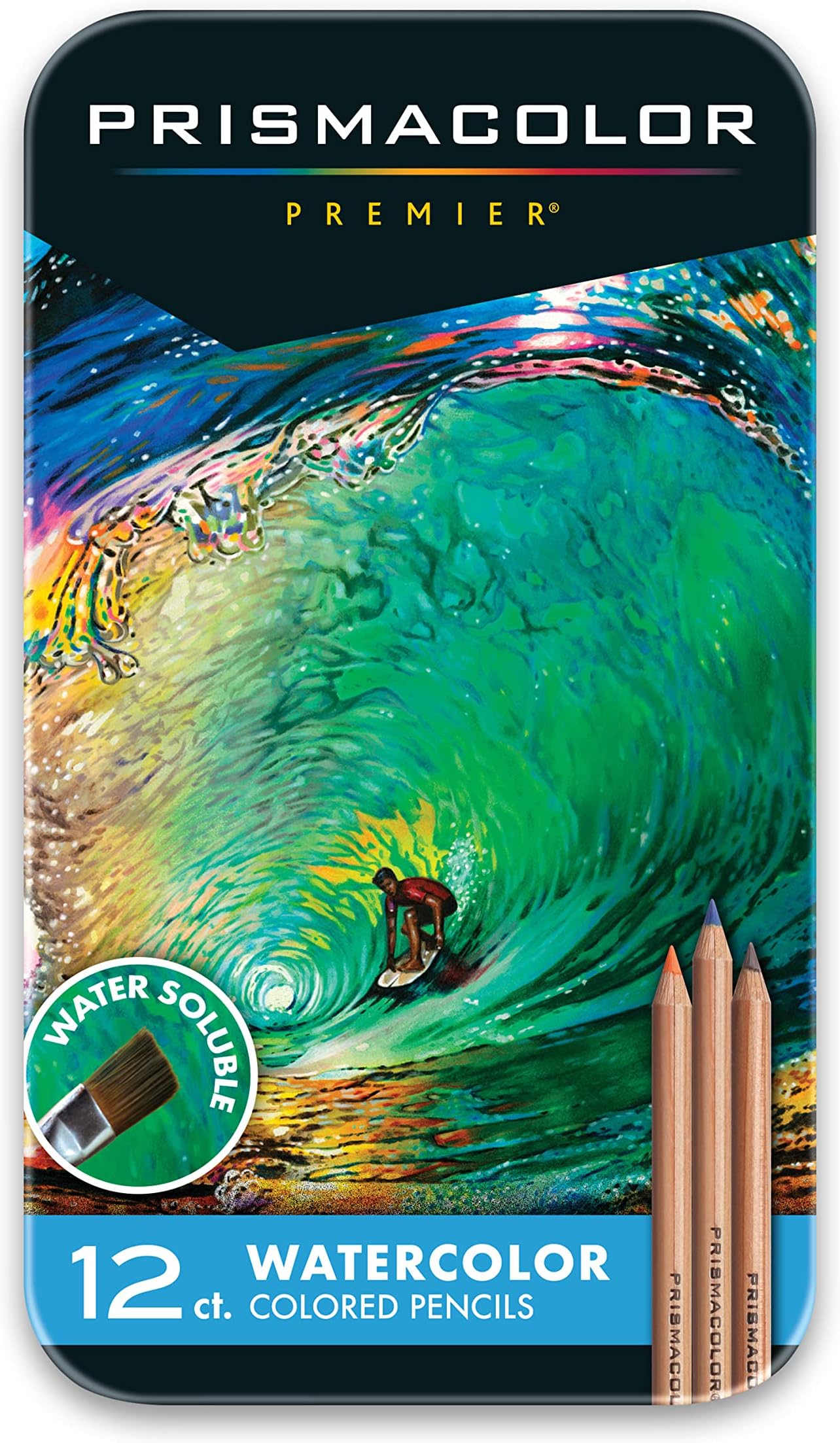 Amazon.com : Prismacolor Premier Colored Pencils, Soft Core, Botanical ...